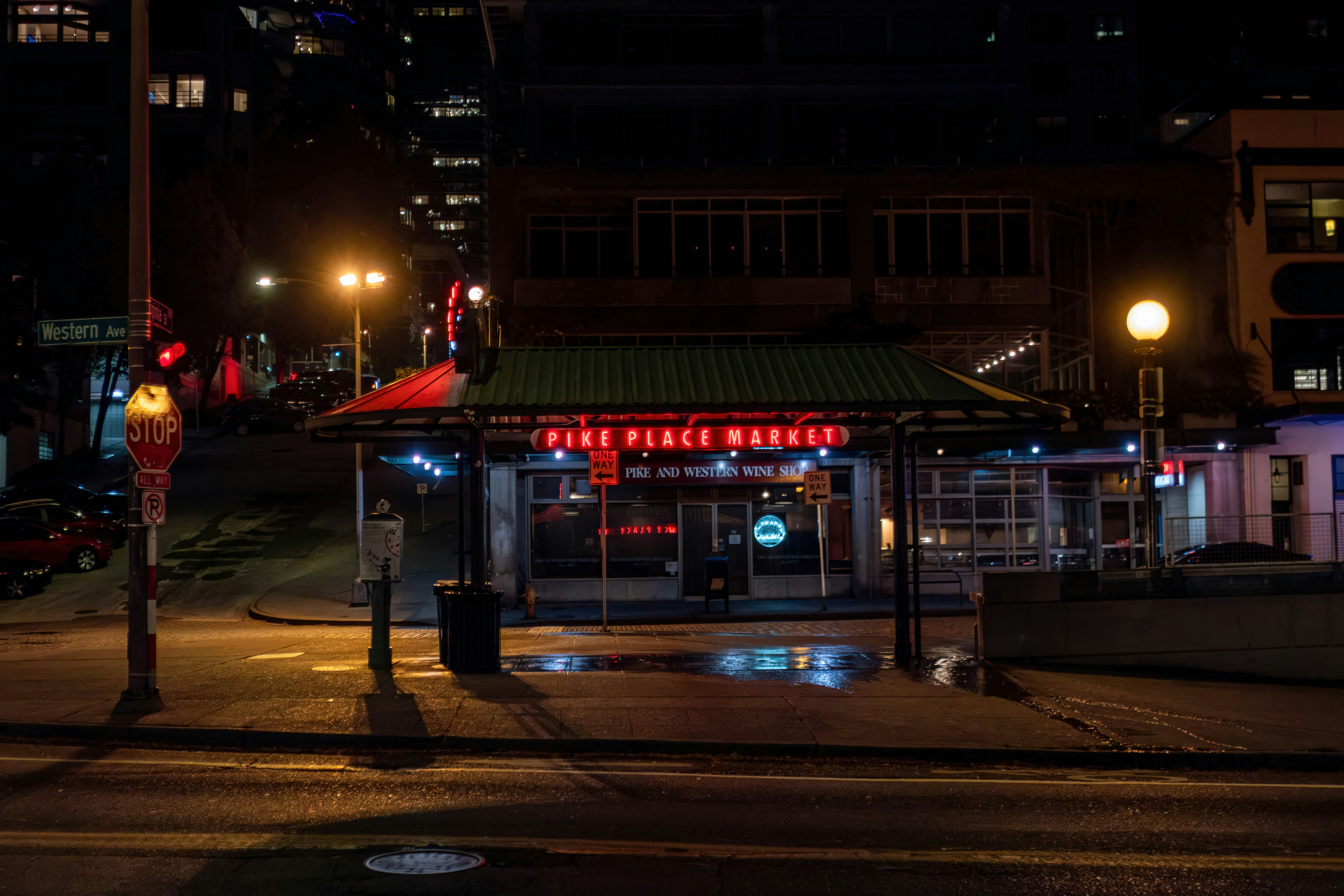 Night Market Glow: Pioneering Neon at Pine Place