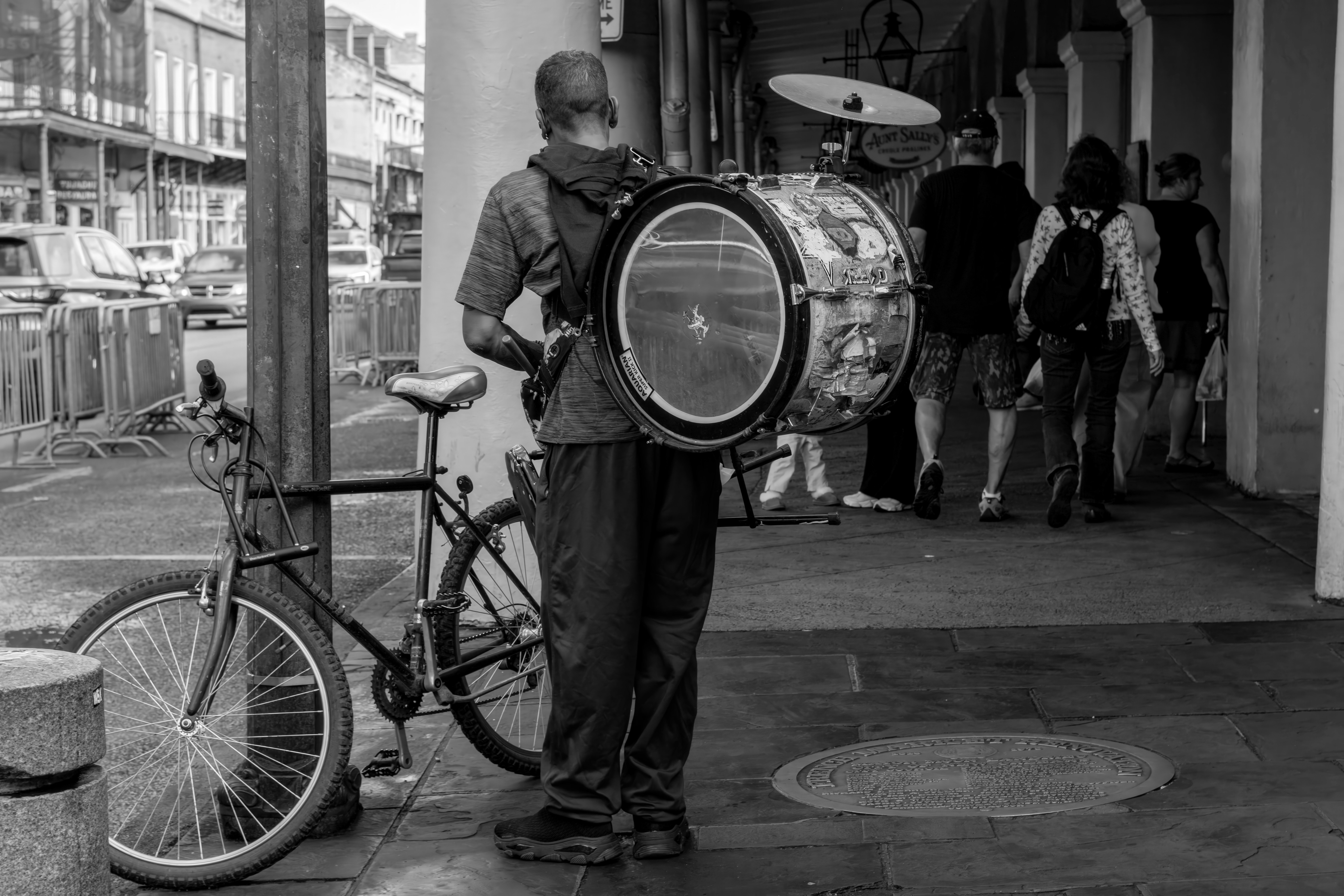 Drummer on the Corner: A Quiet Street Ensemble