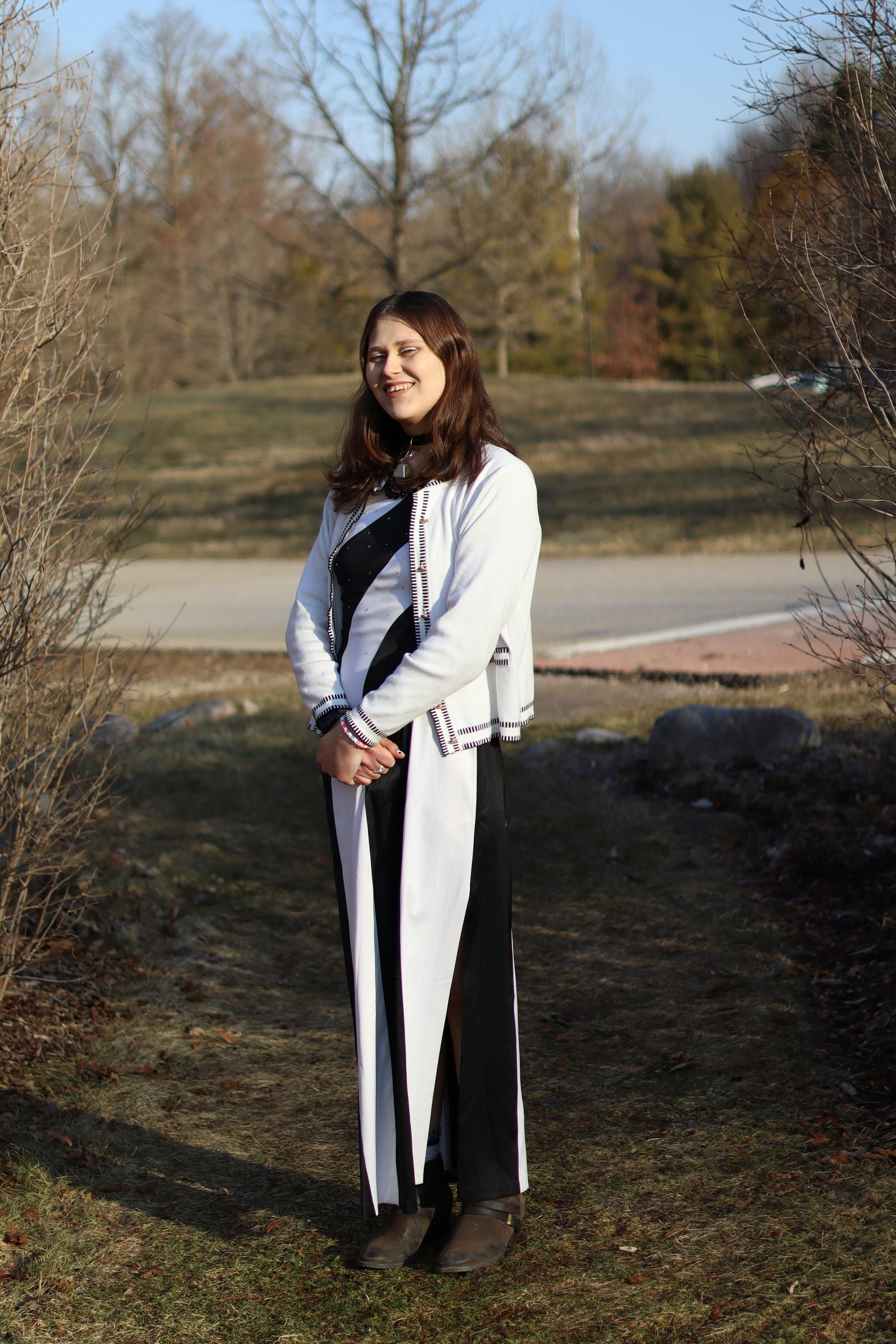 Portrait in the Park: Soft Light and Quiet Confidence