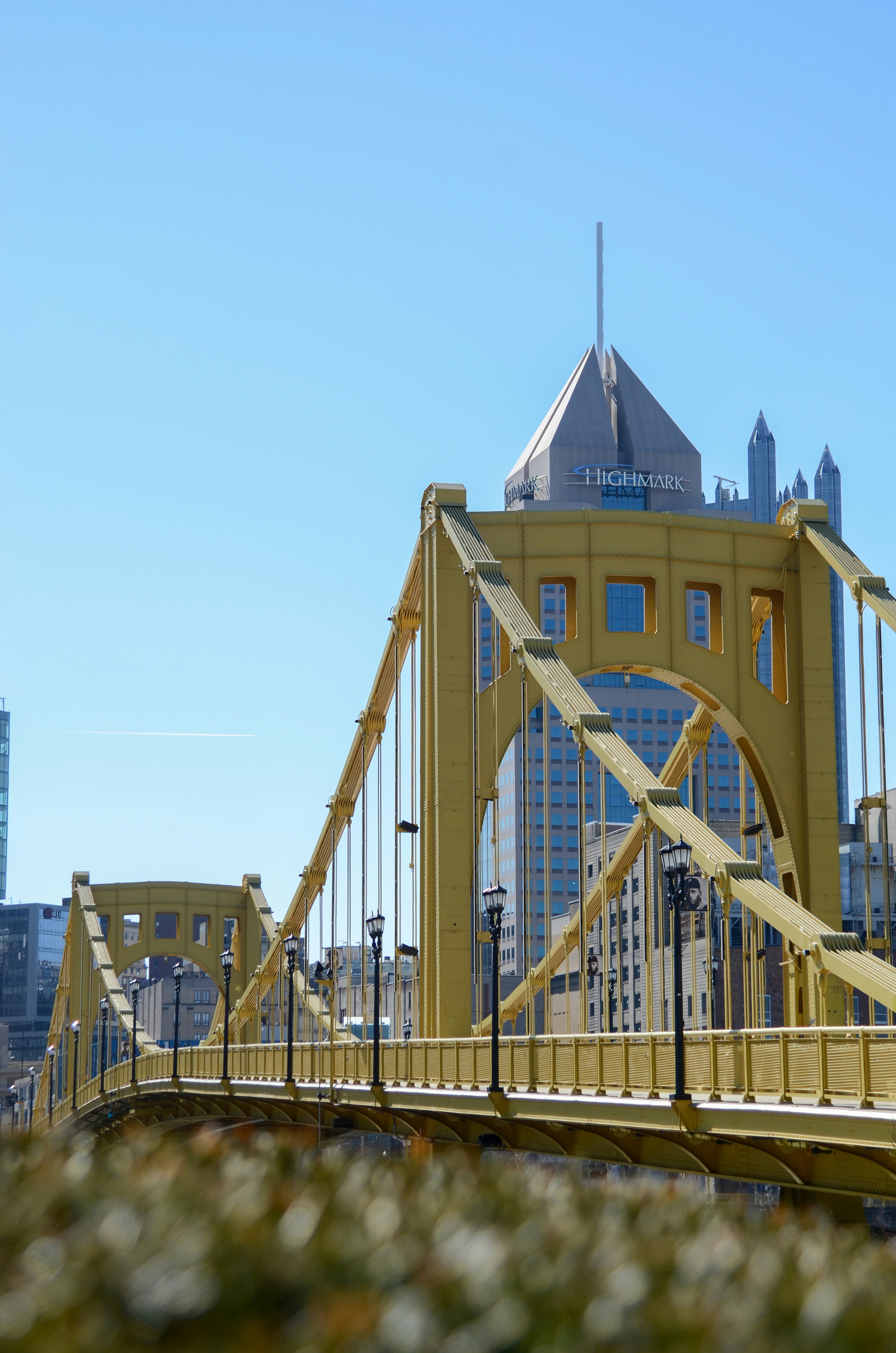 Golden Span, Blue Sky: A Portrait of the Steel River Crossing