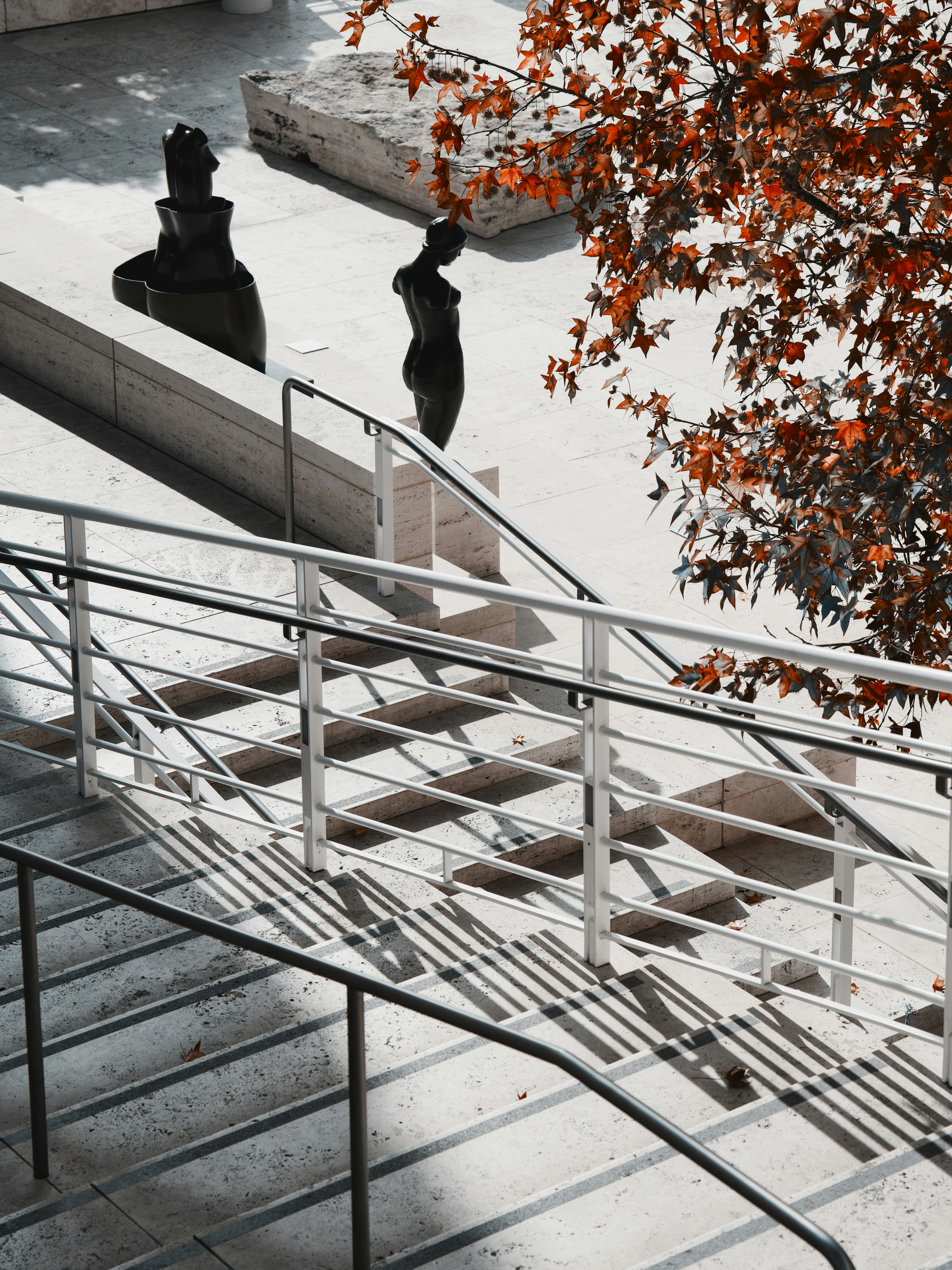 Stairway Geometry and Autumn Shadowplay