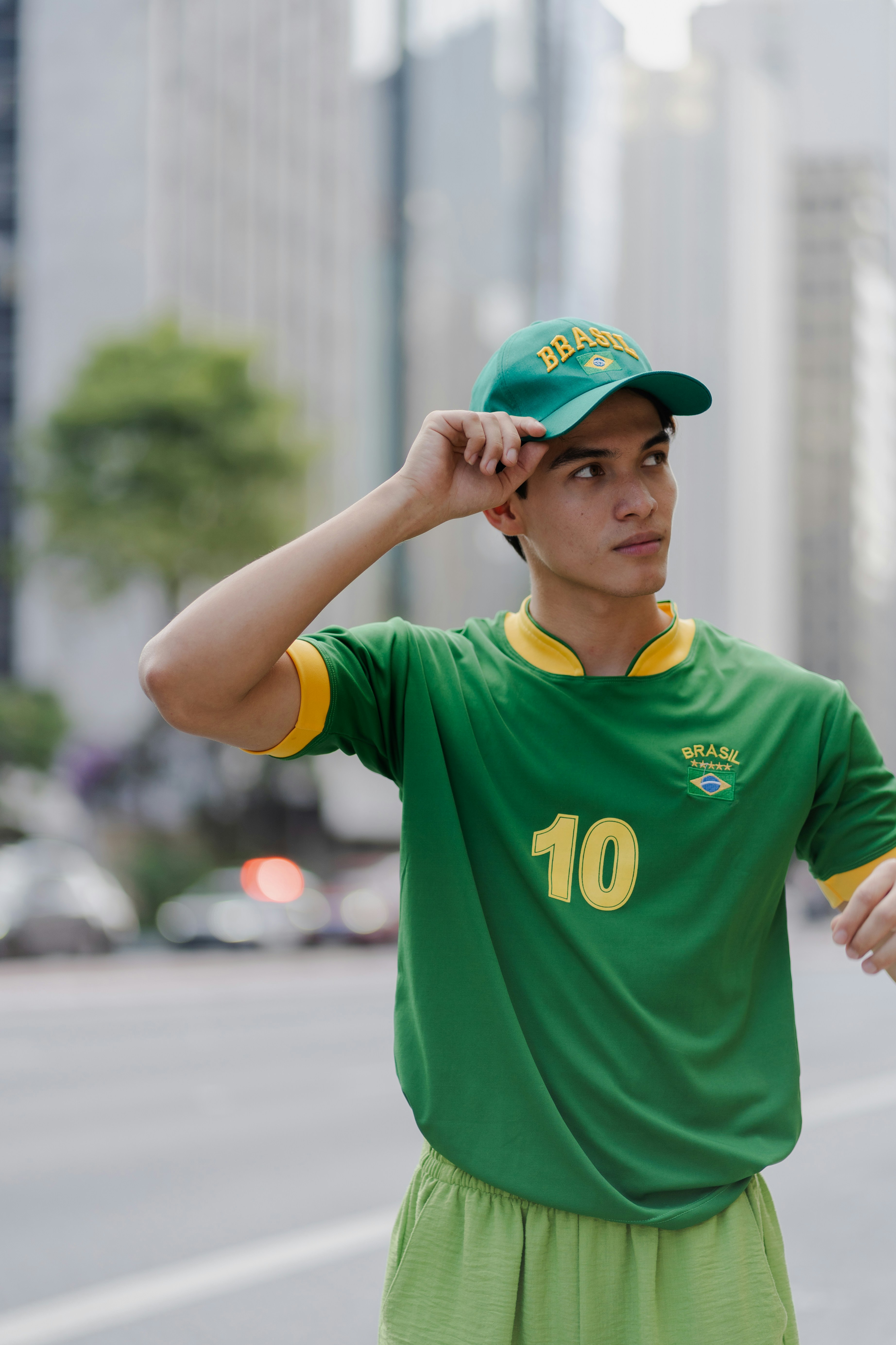 Green Brazil: Street Portrait in Motion
