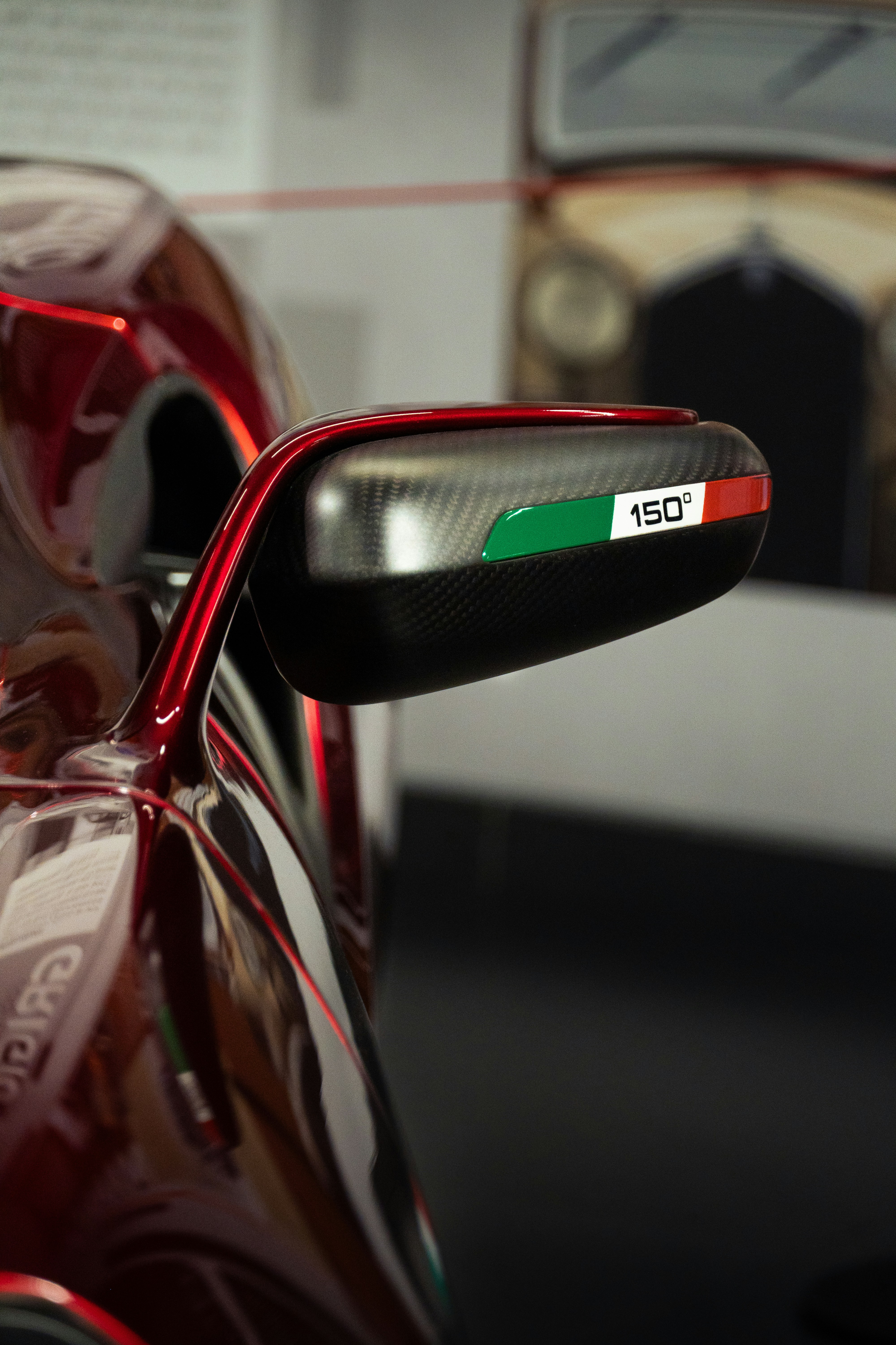 Side Mirror Badge and Carriage of Speed: A Glimpse of Heritage