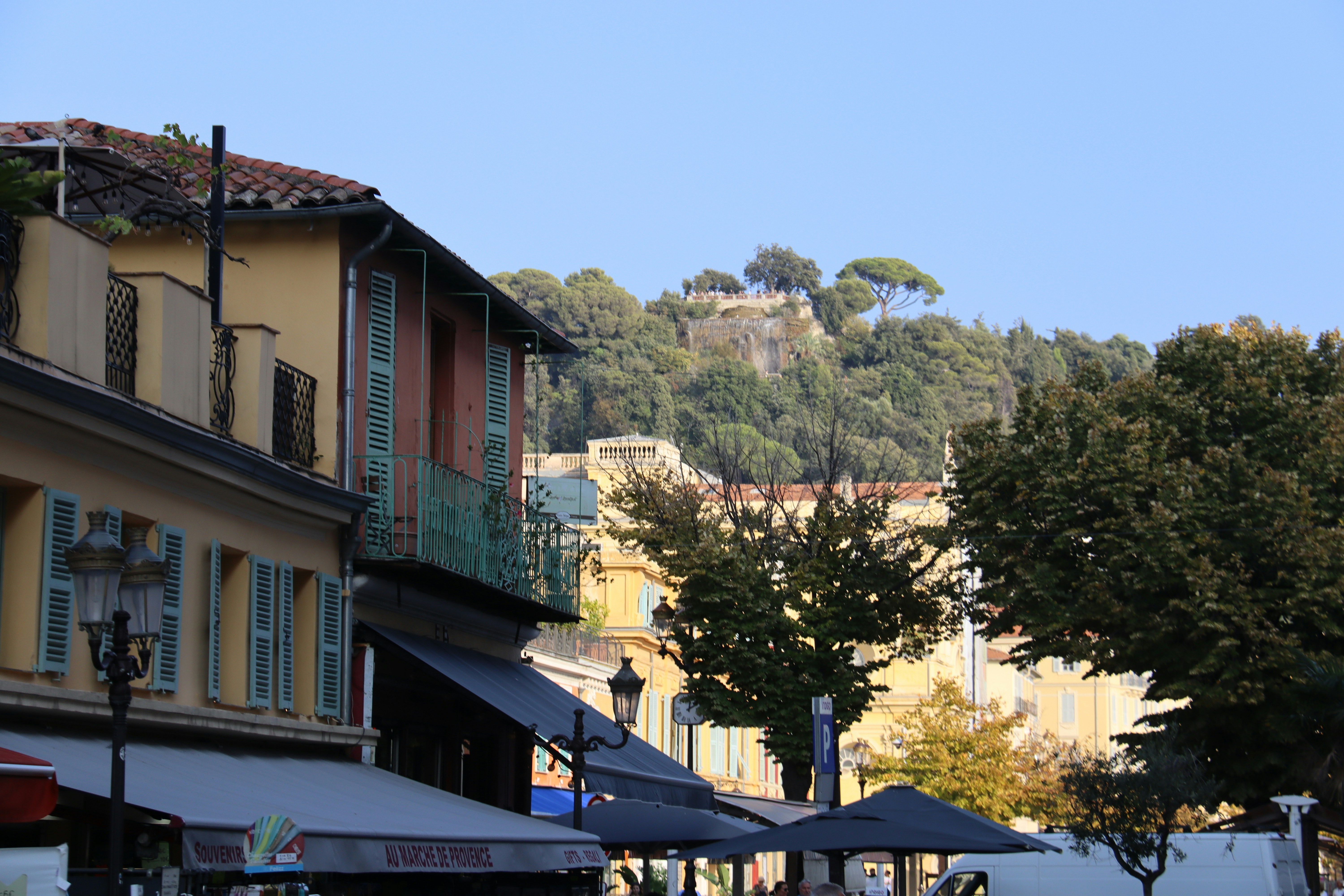 Streetside Terrace Echoes of a Mediterranean Afternoon