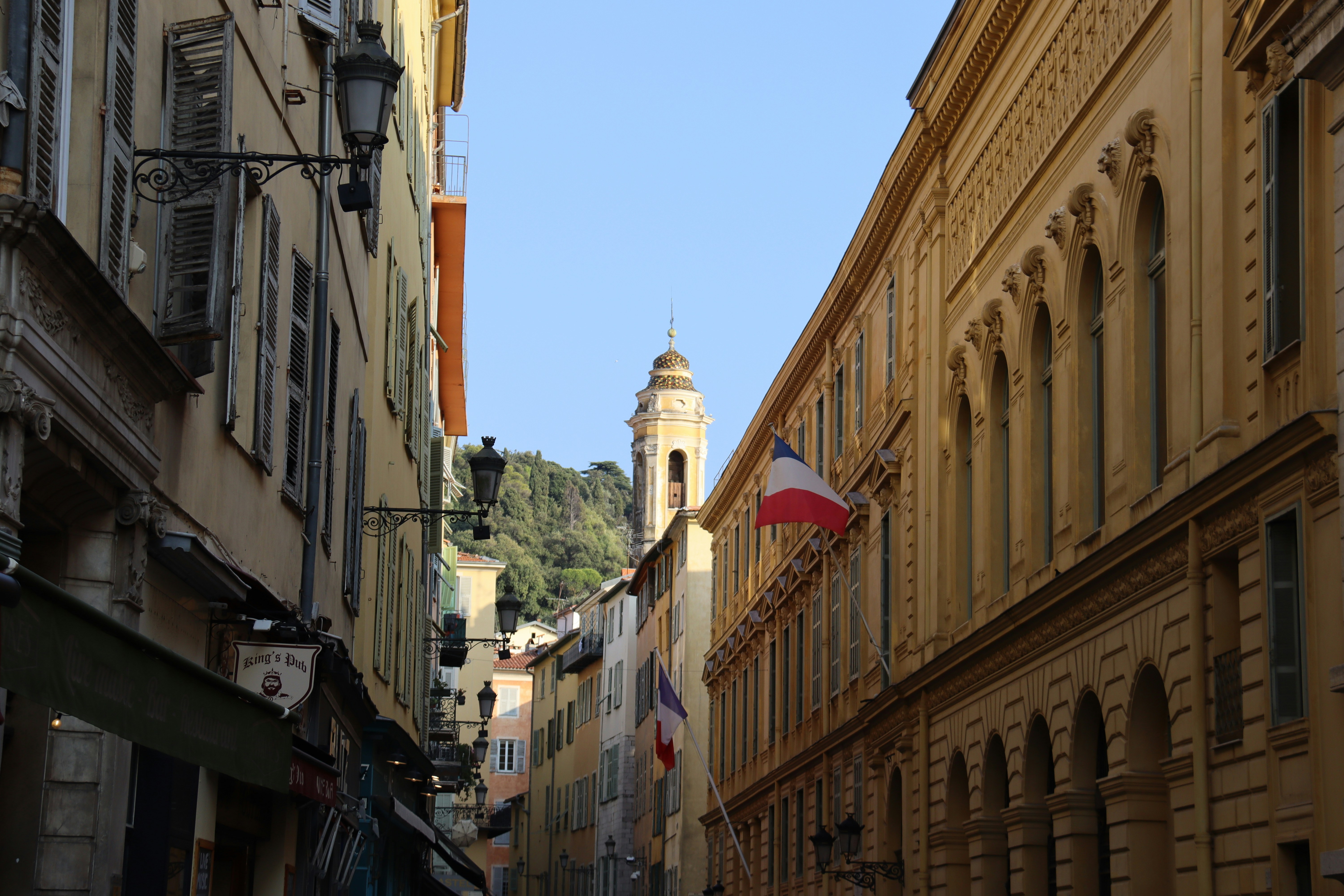 Cobbled Boulevard to a Clock-Topped Tale
