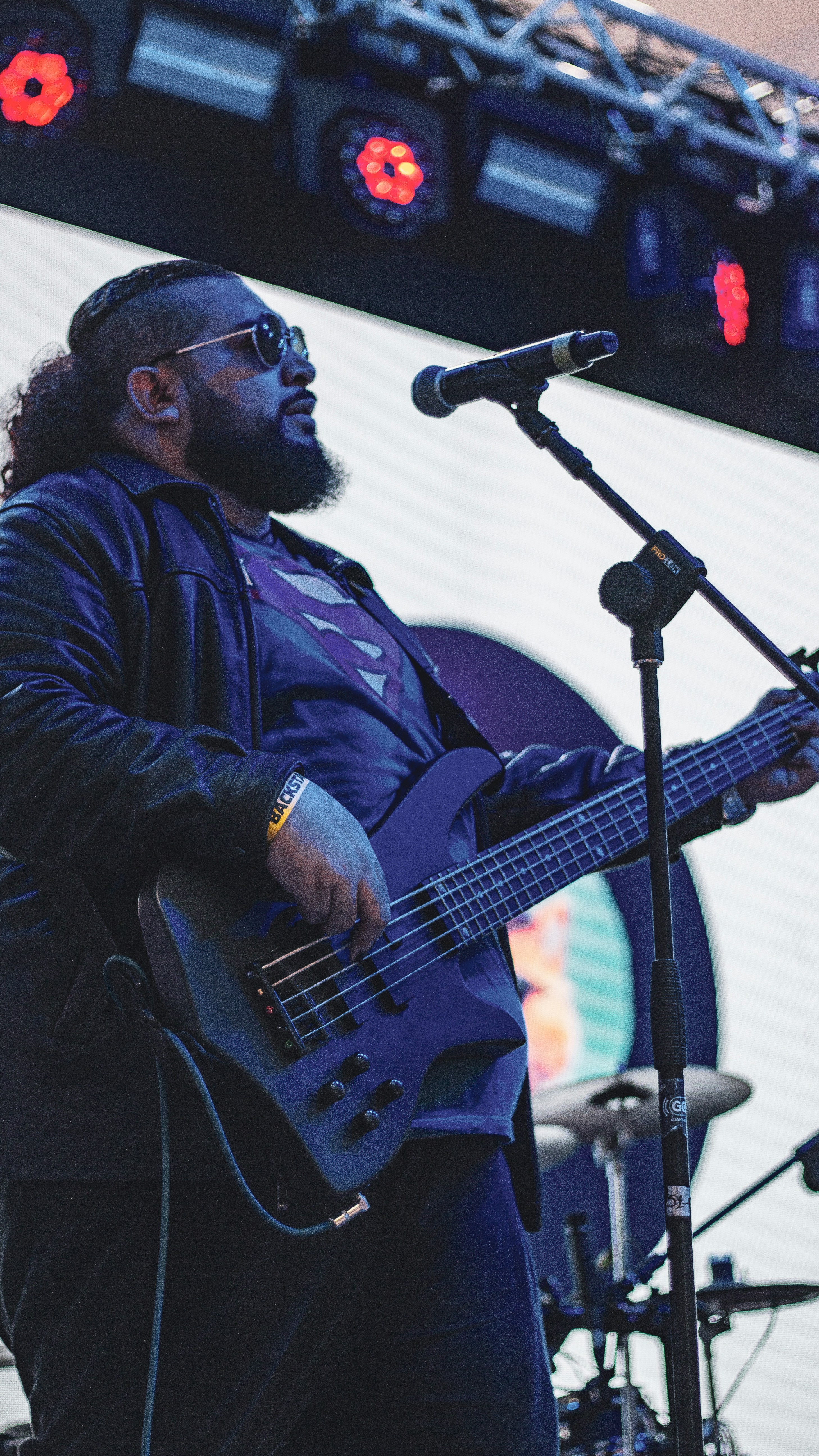 Groove on Stage: The Bassist in Focus
