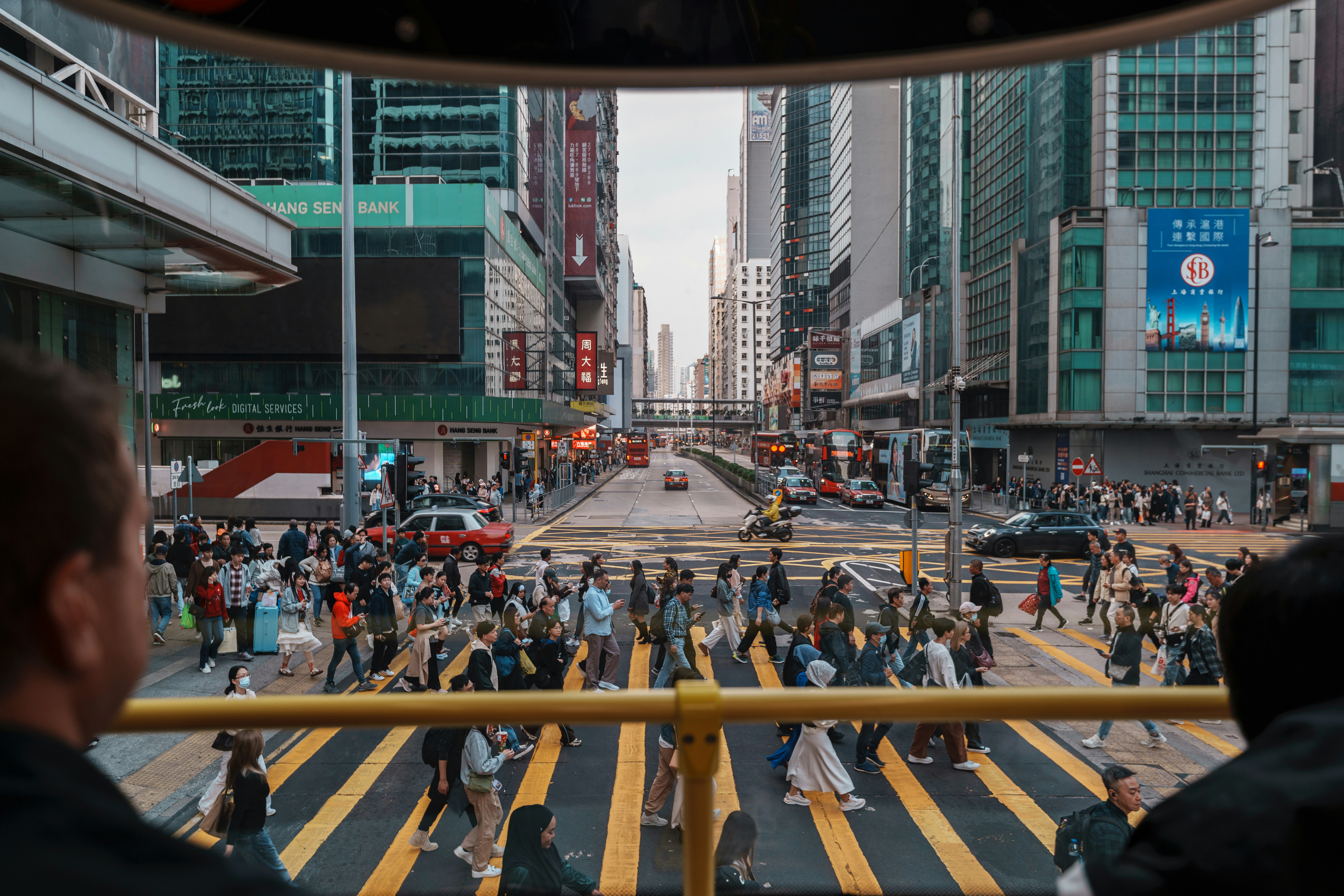 Crosswalk Chorus: A City Pulse Beneath the Horizon