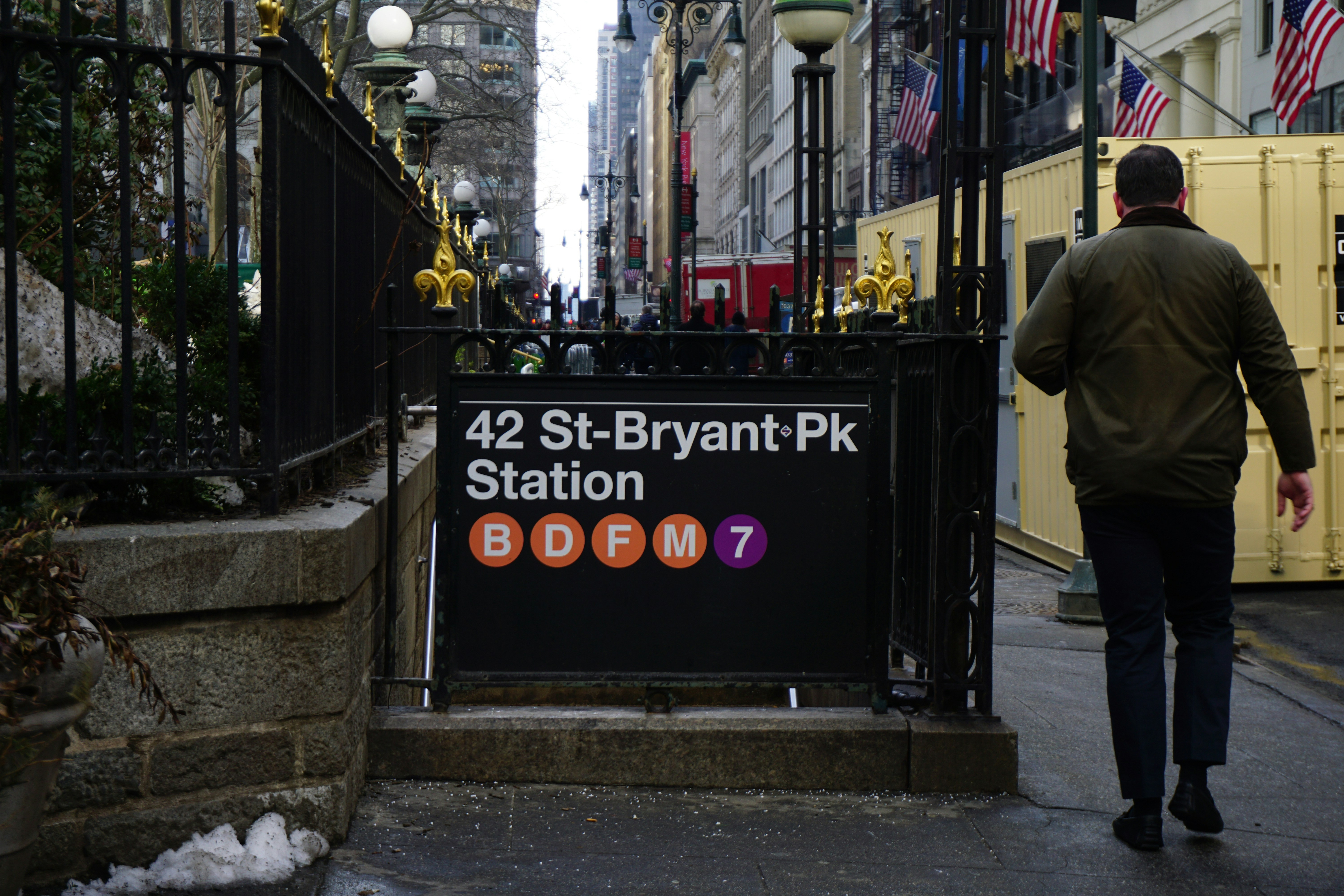 Turnstile to the City: Subway Entrance at 42 St-Bryant Park