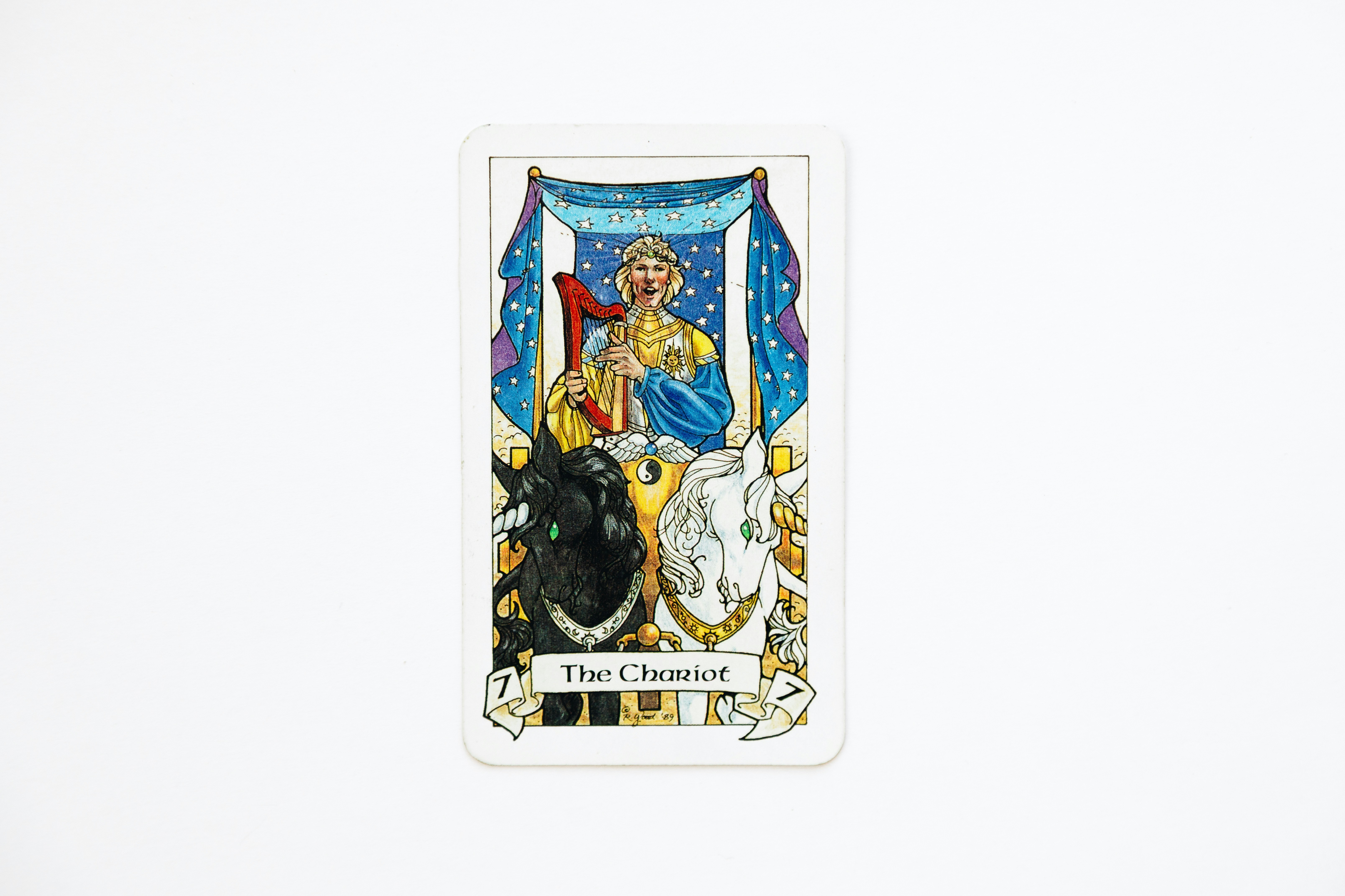 Rider Waite Tarot Card The Chariot