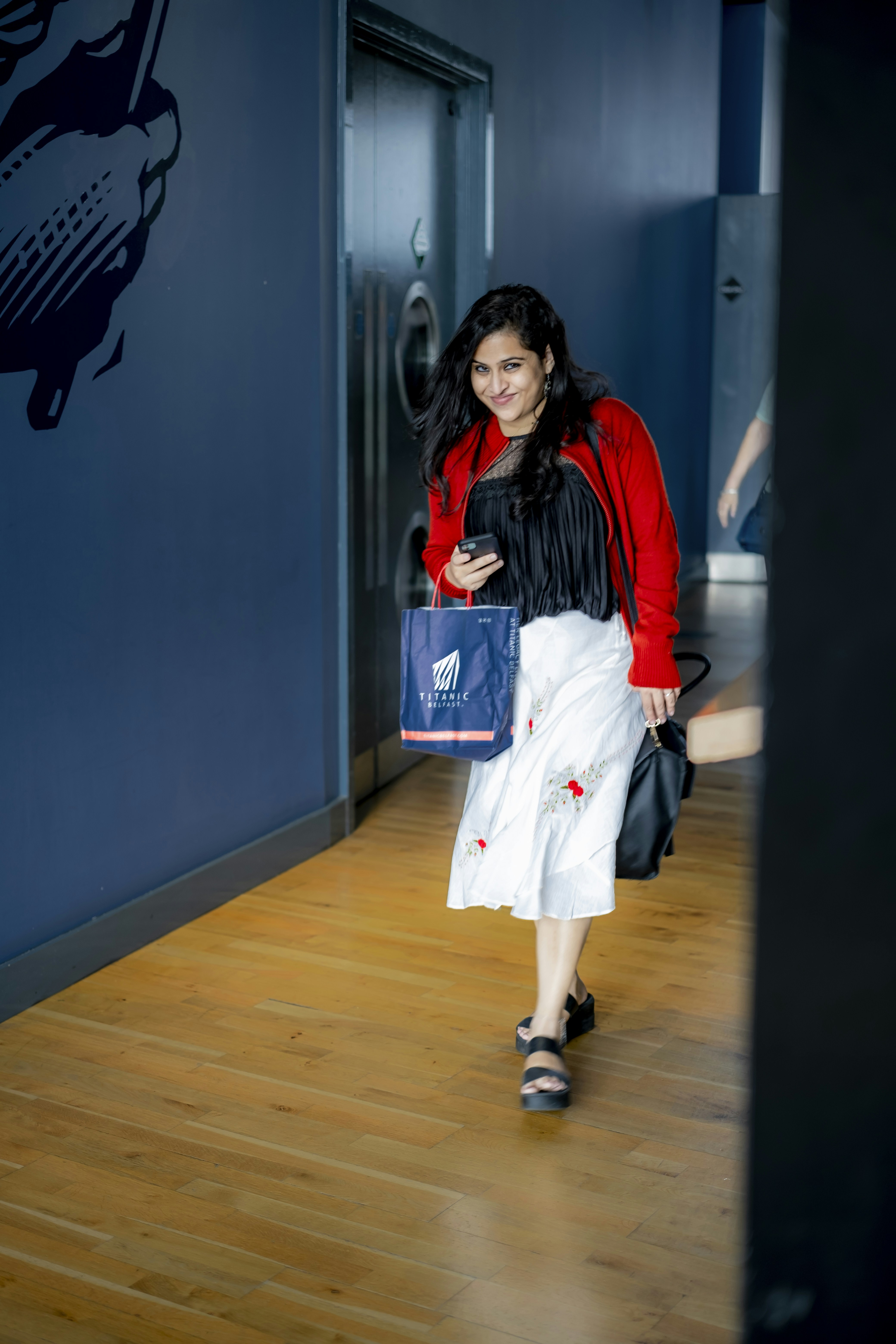 A Walk Through the Gallery: Red Jacket and City Bag