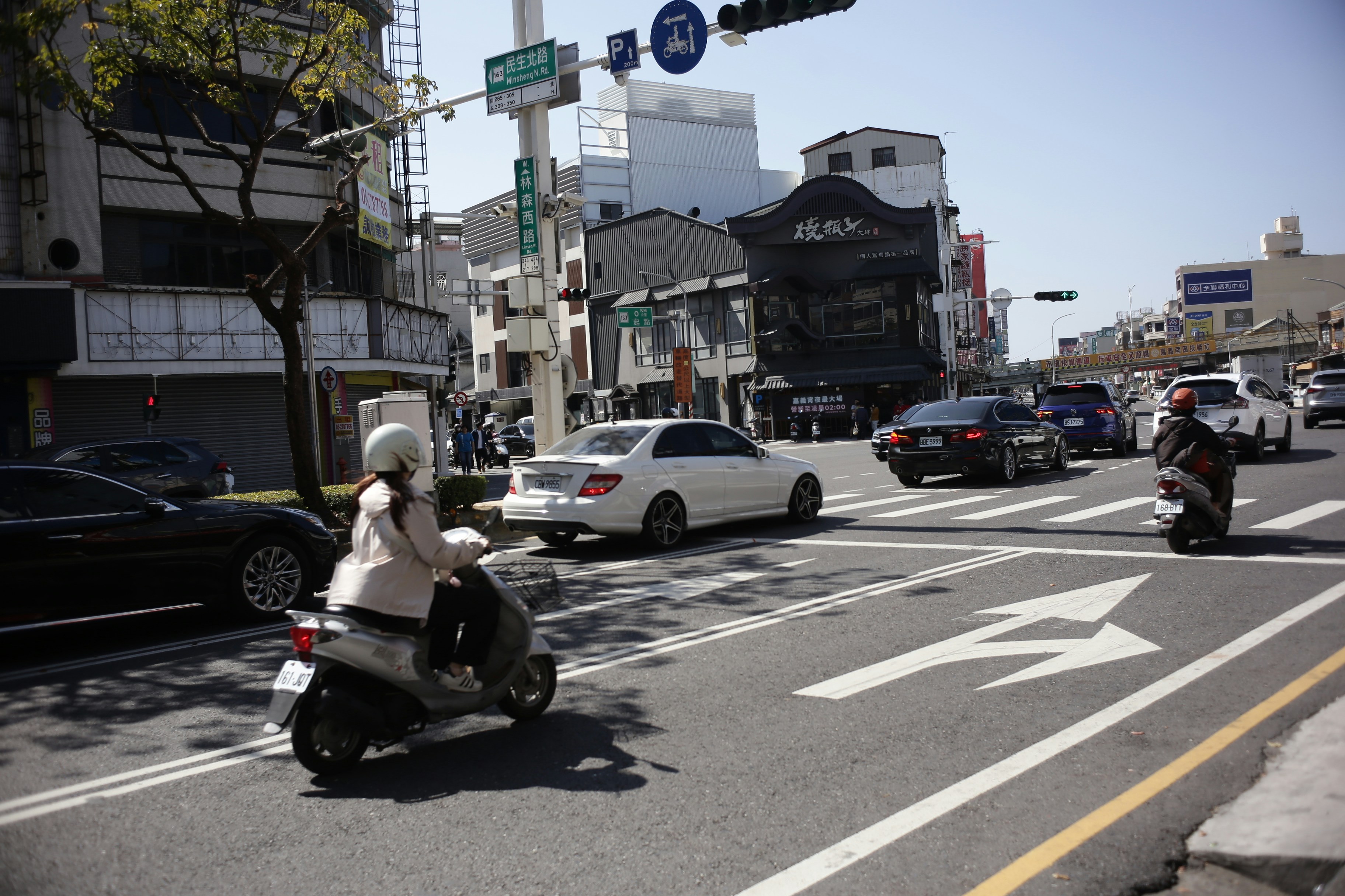 Crossroads of Movement: Scooter in the Urban Flow
