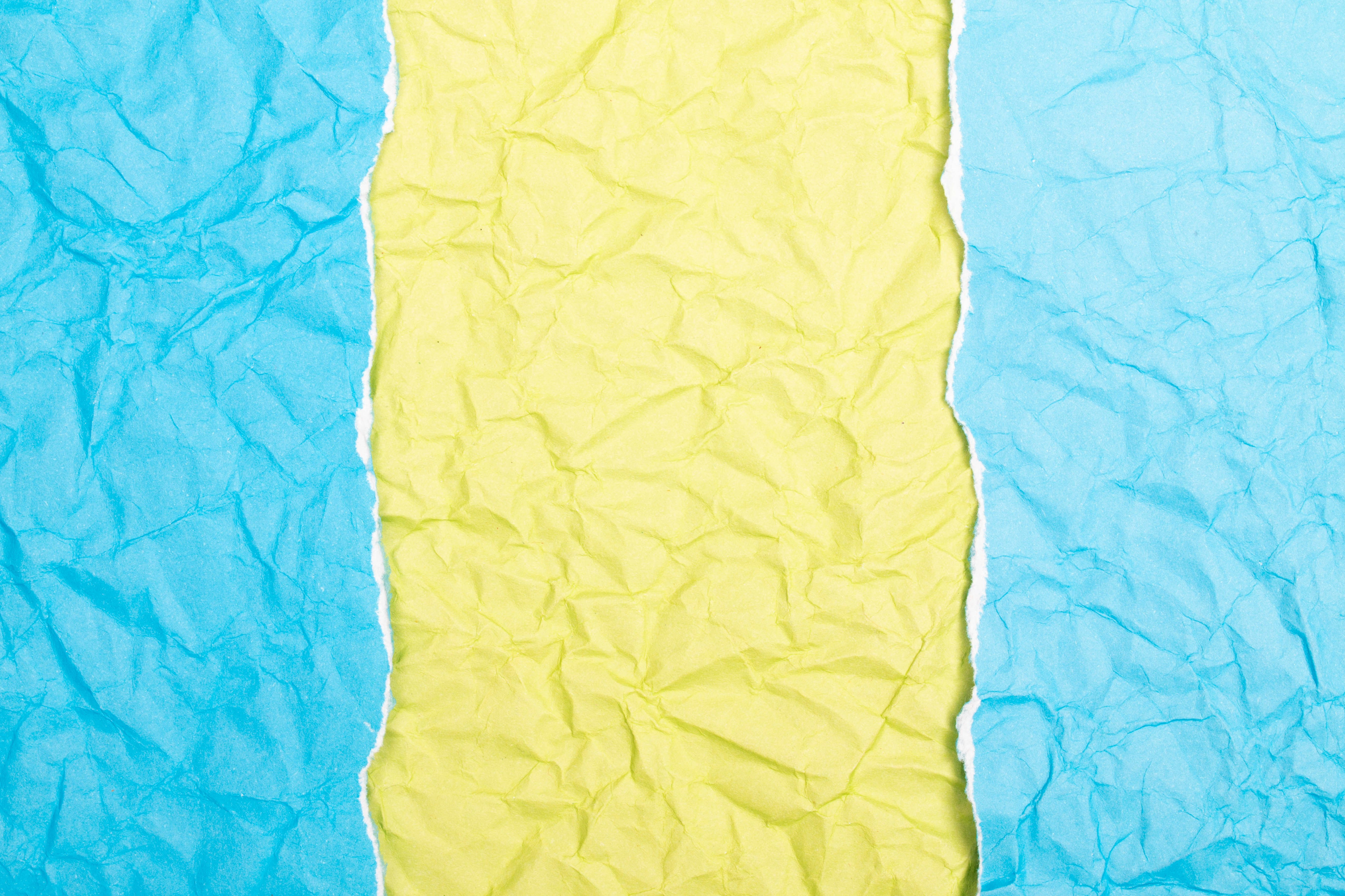 Vertical Stripes of Crumpled Color: A Trio of Toned Paper Textures