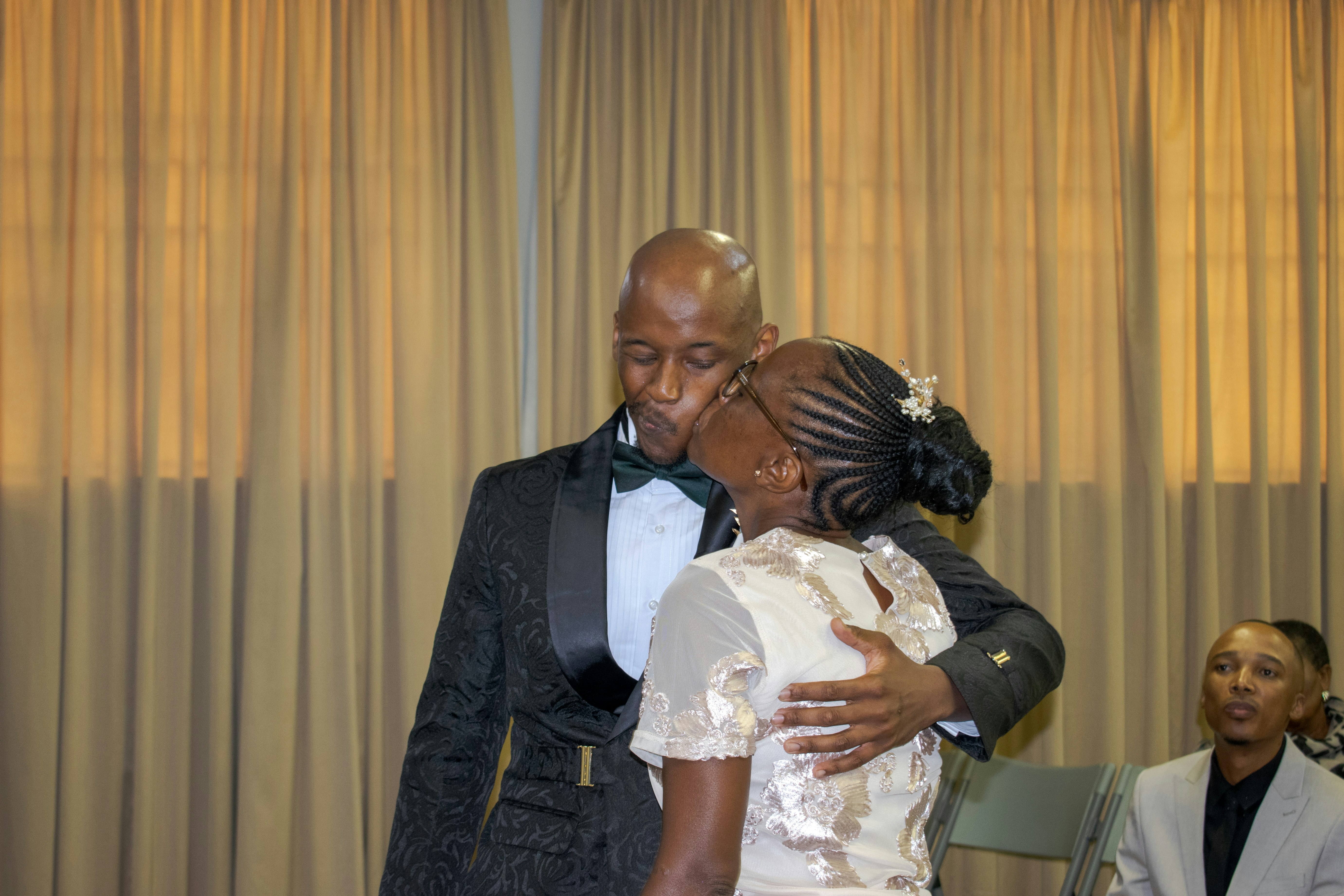 Silent Vows: A Kiss Sealed at the Reception