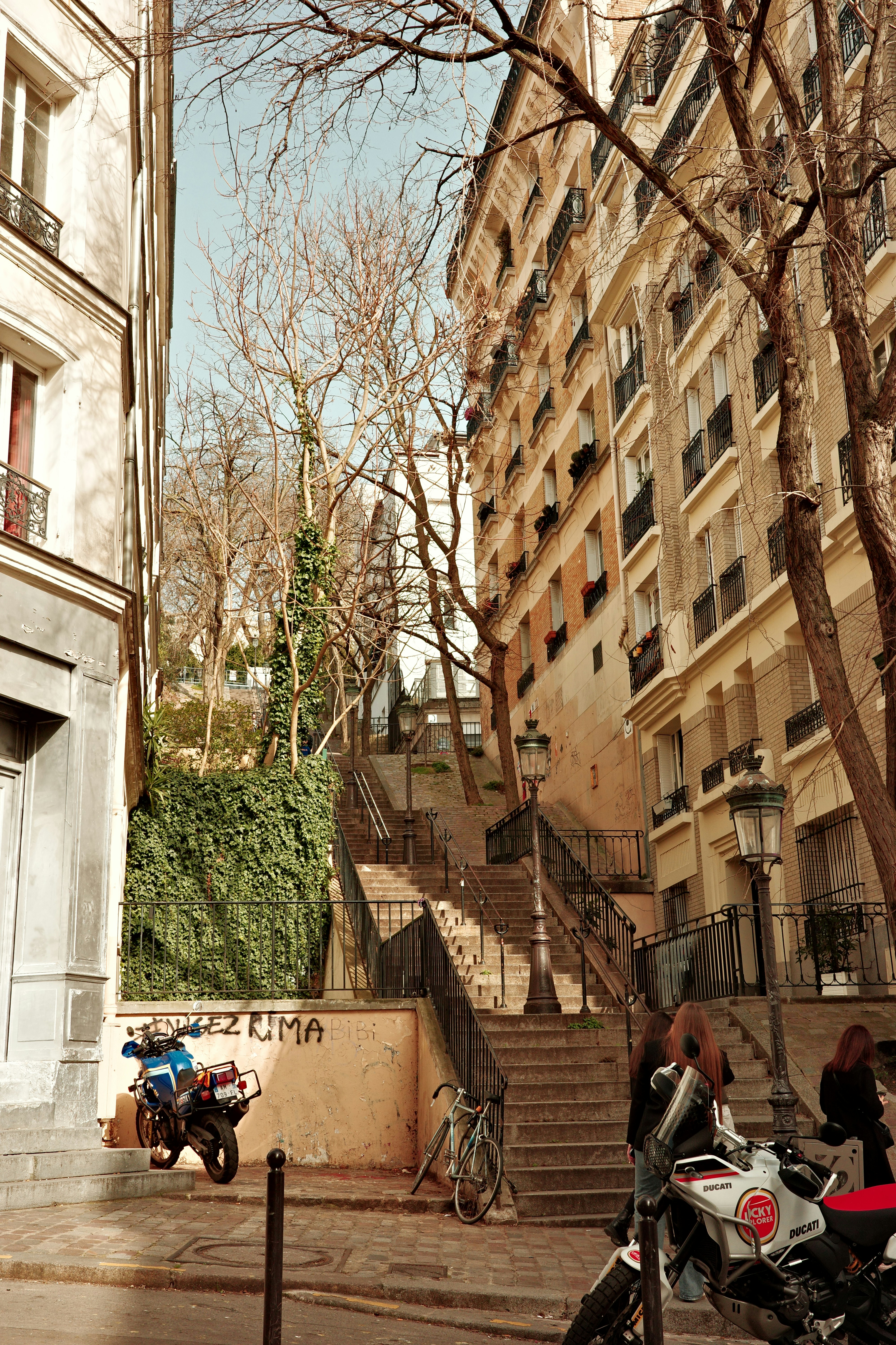 Stairs to the Sunlit City