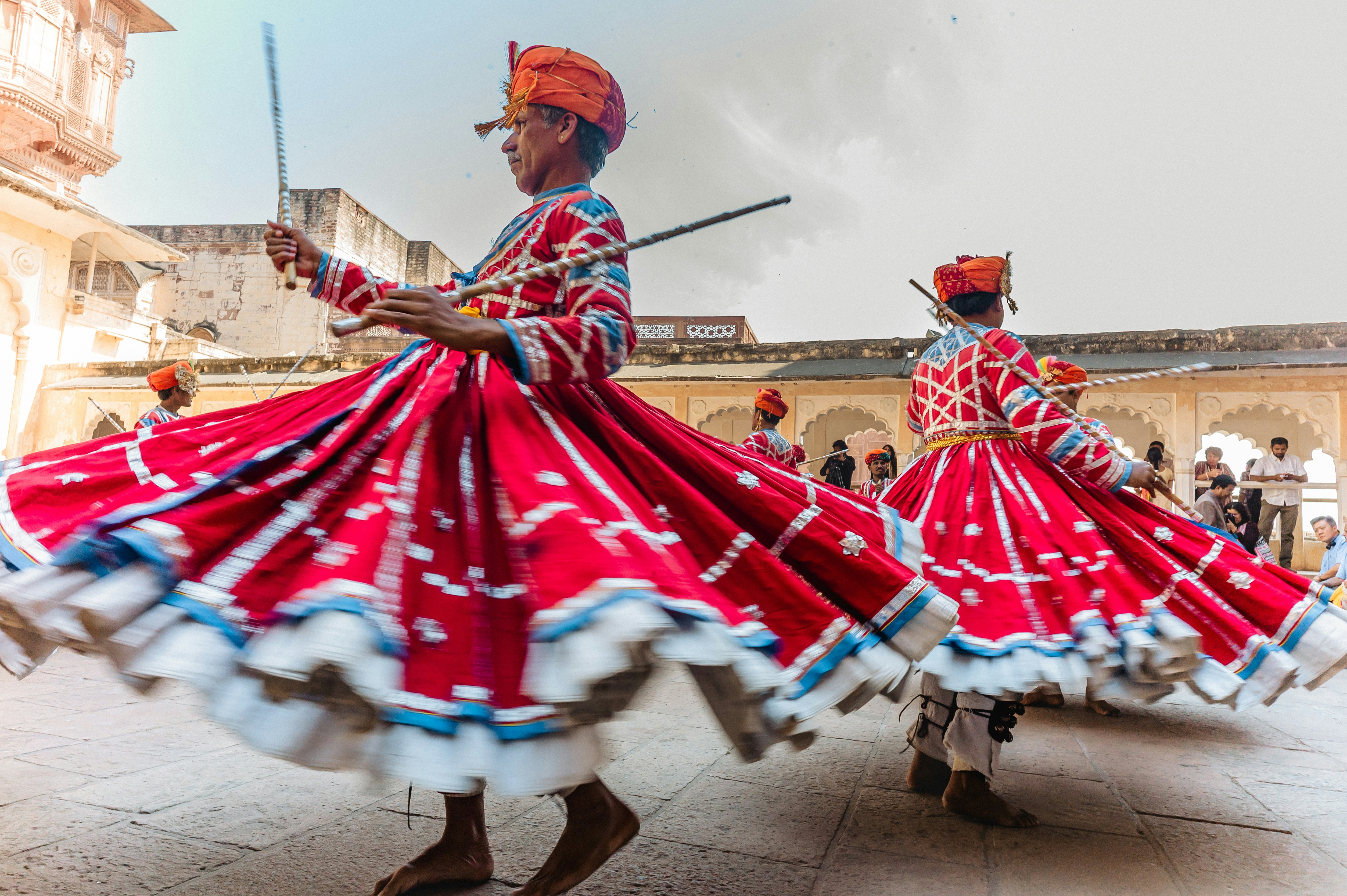 Whirling Traditions: A Cotton-Camera Moment in Motion