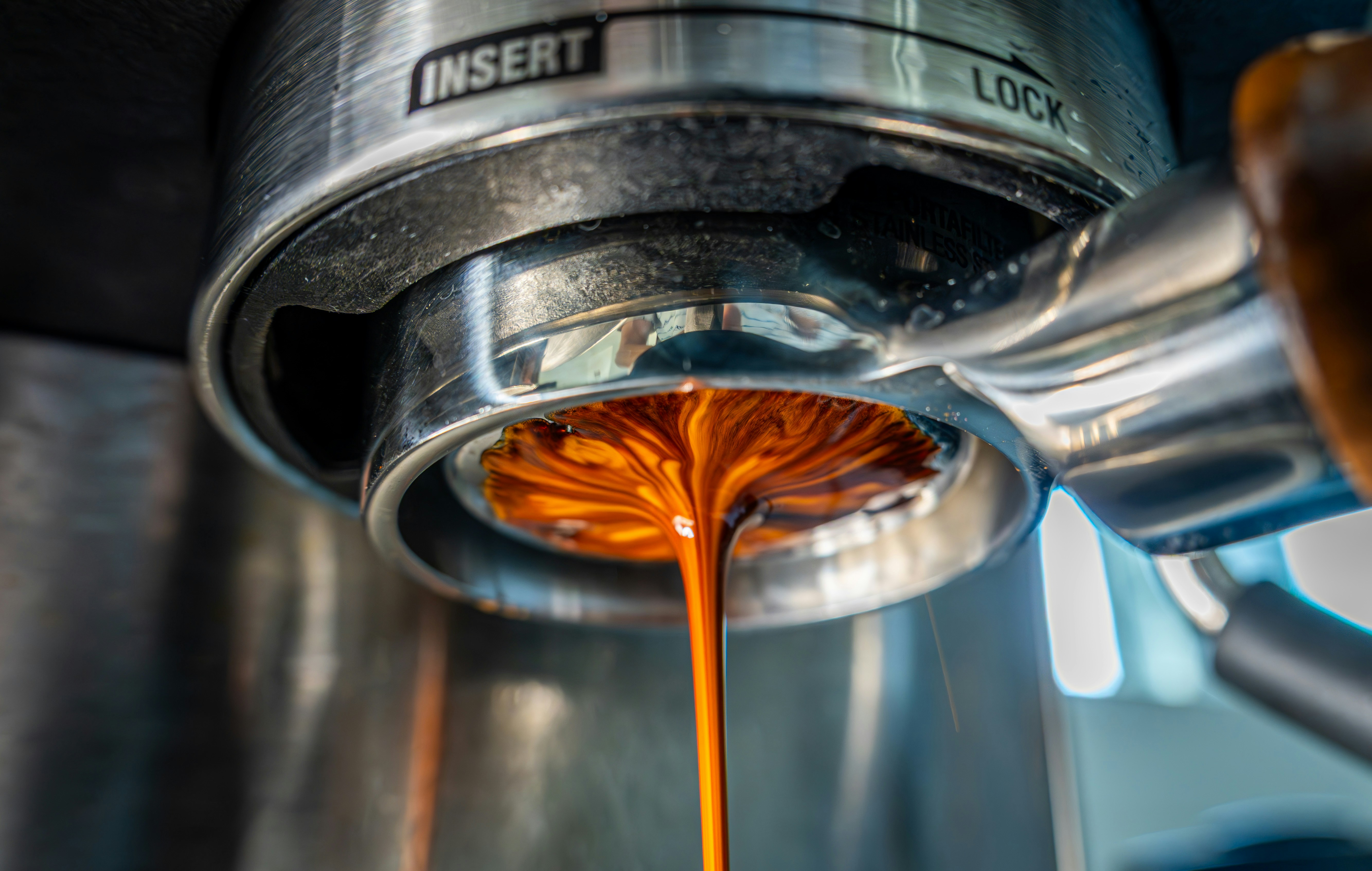 Flow of Espresso: A Deep Pour from a Sunny Portafilter