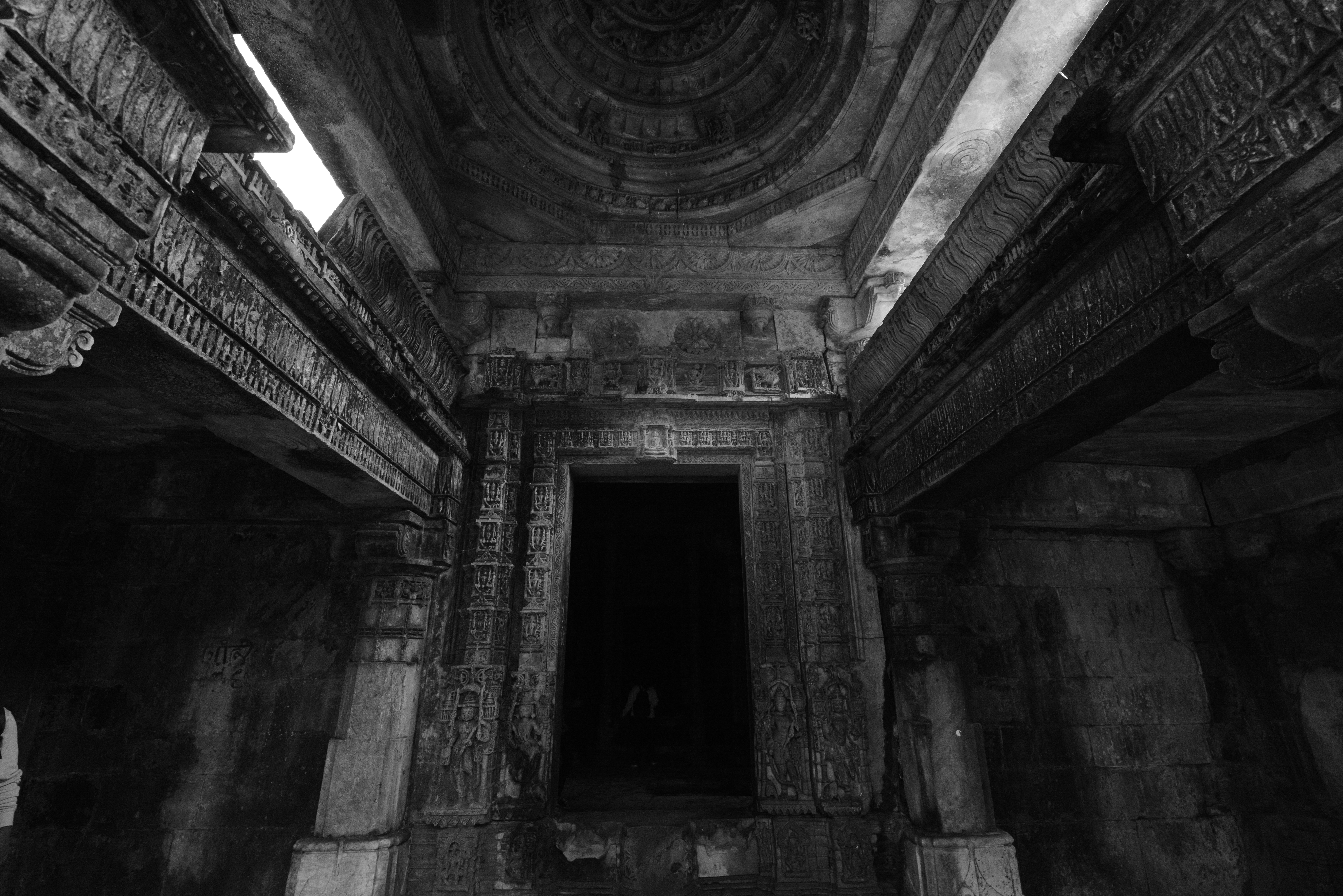 Dark Threshold: An Ancient Gate Stares into the Void