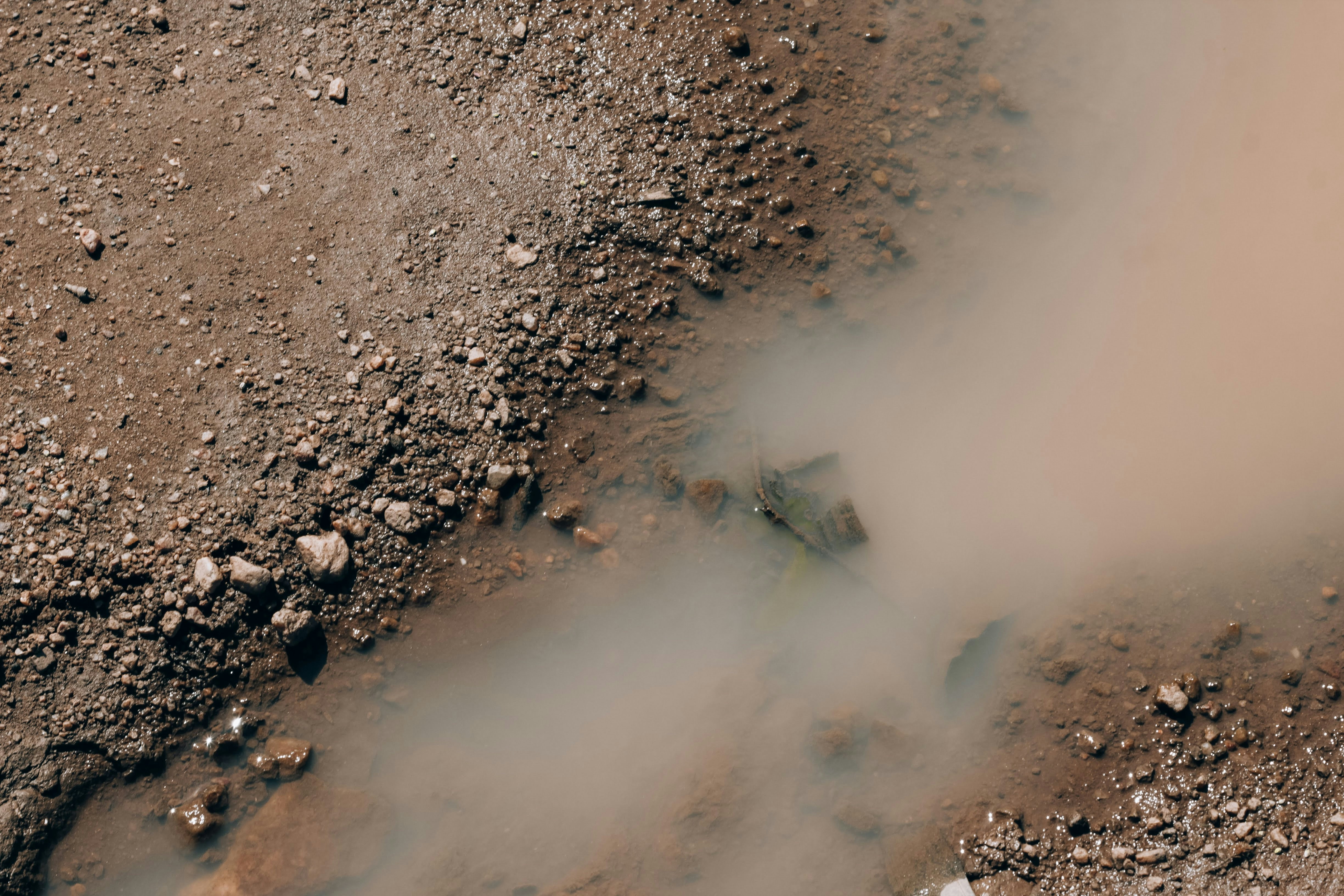Dust and Pebbles: A Tranquil Shake of Ground Elements