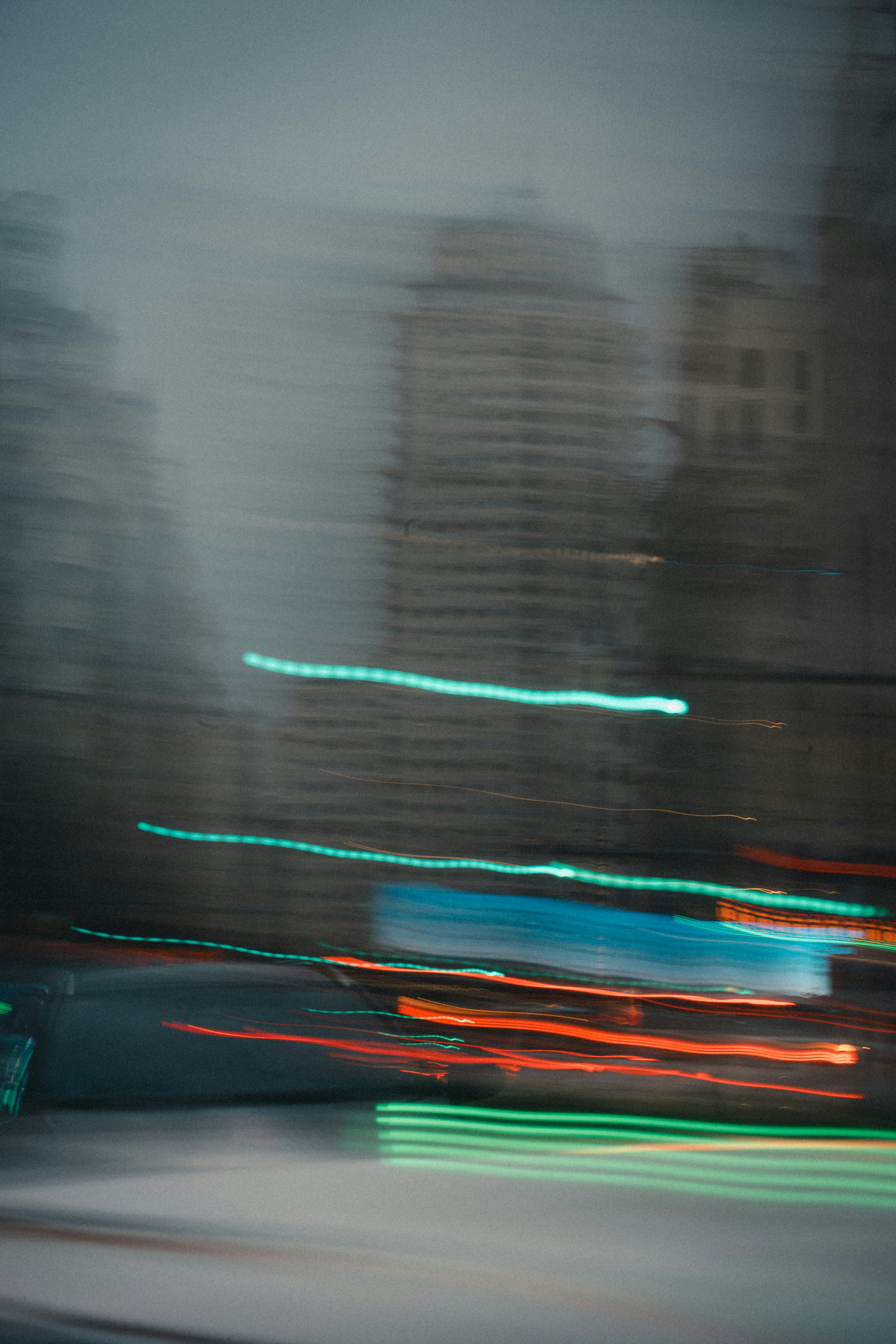 Urban Light Trails: City Motion in Blur