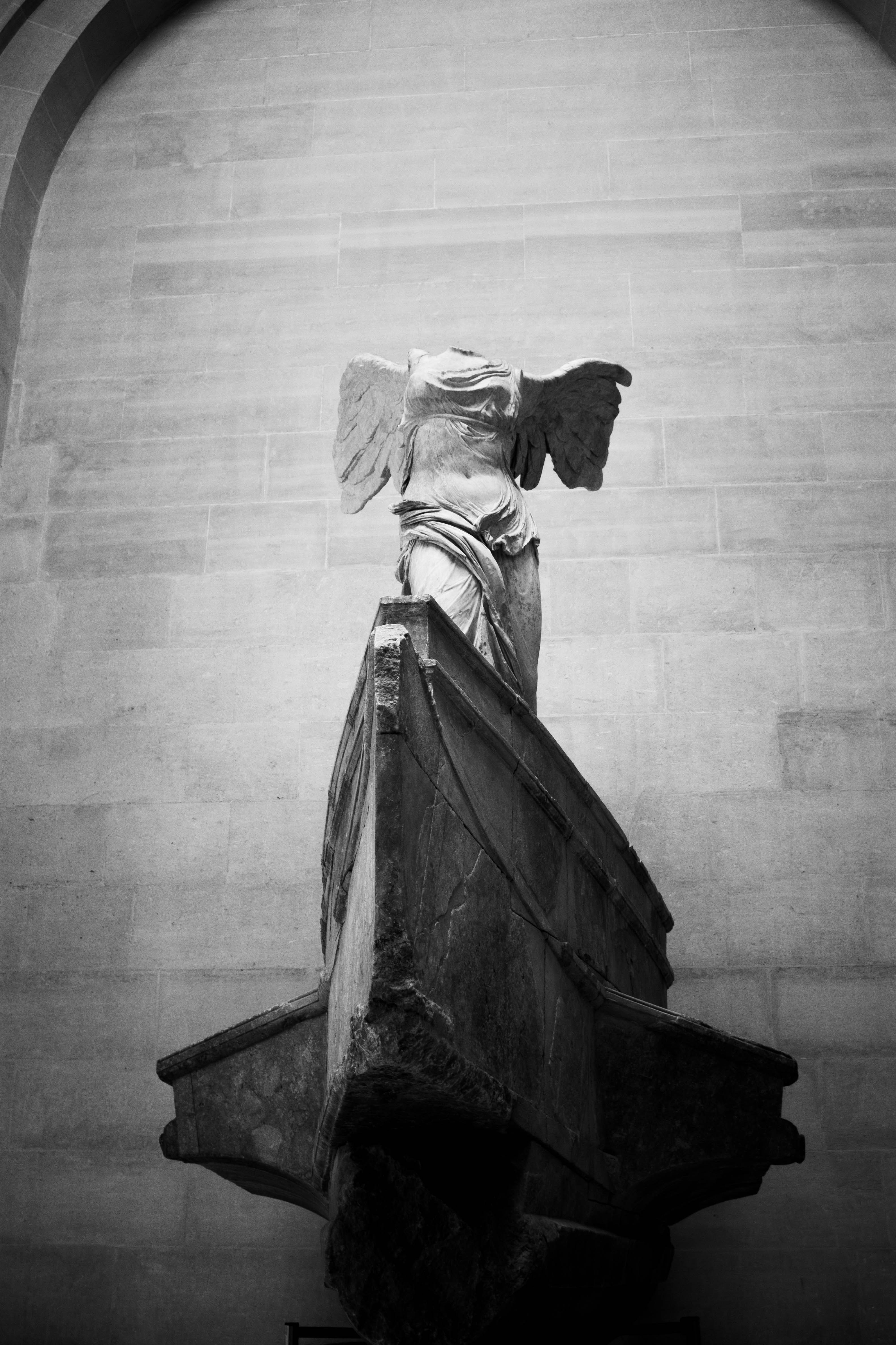 Broken Angel on Stone: A Monumental Silence