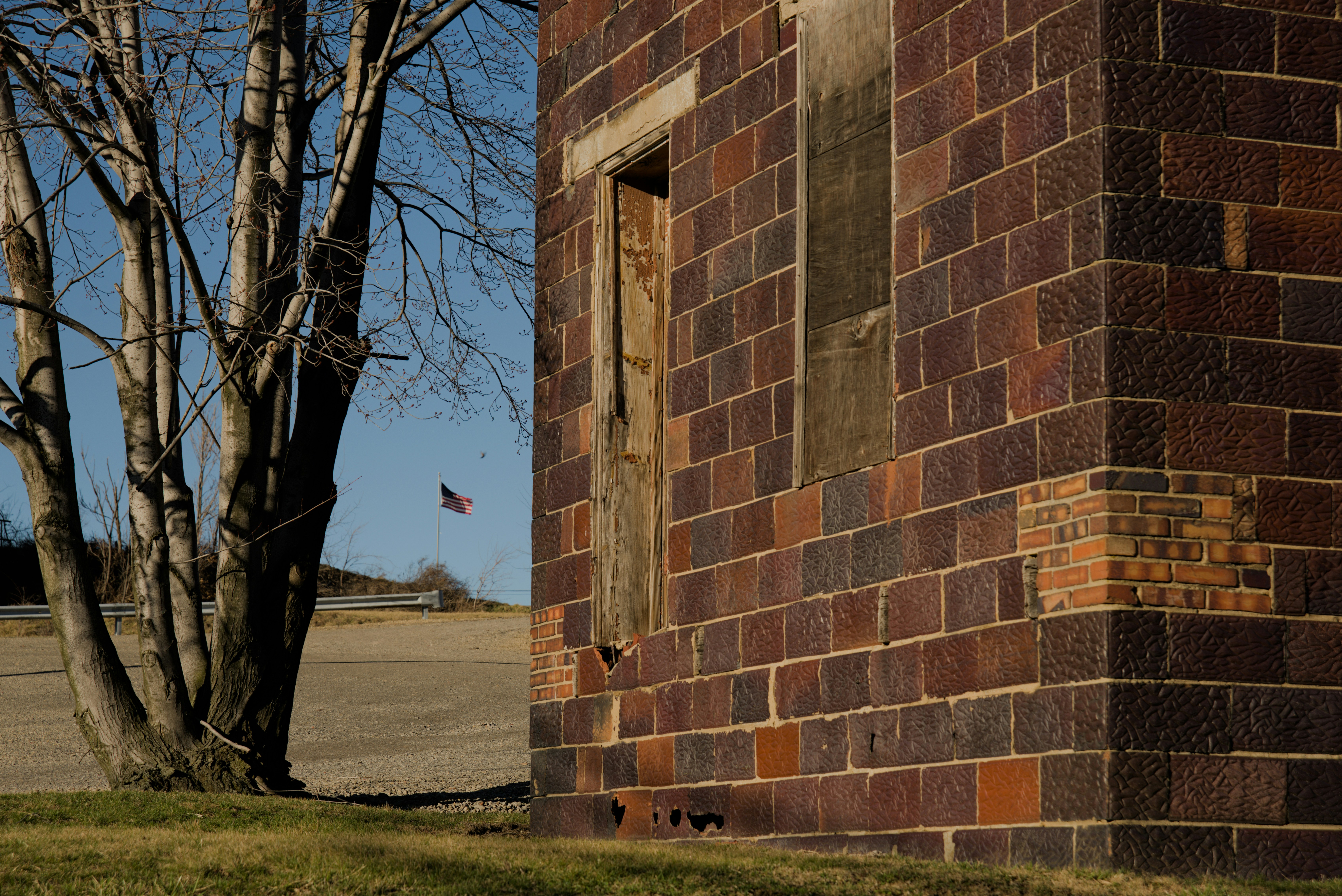 The Corner of Brick and Shadow