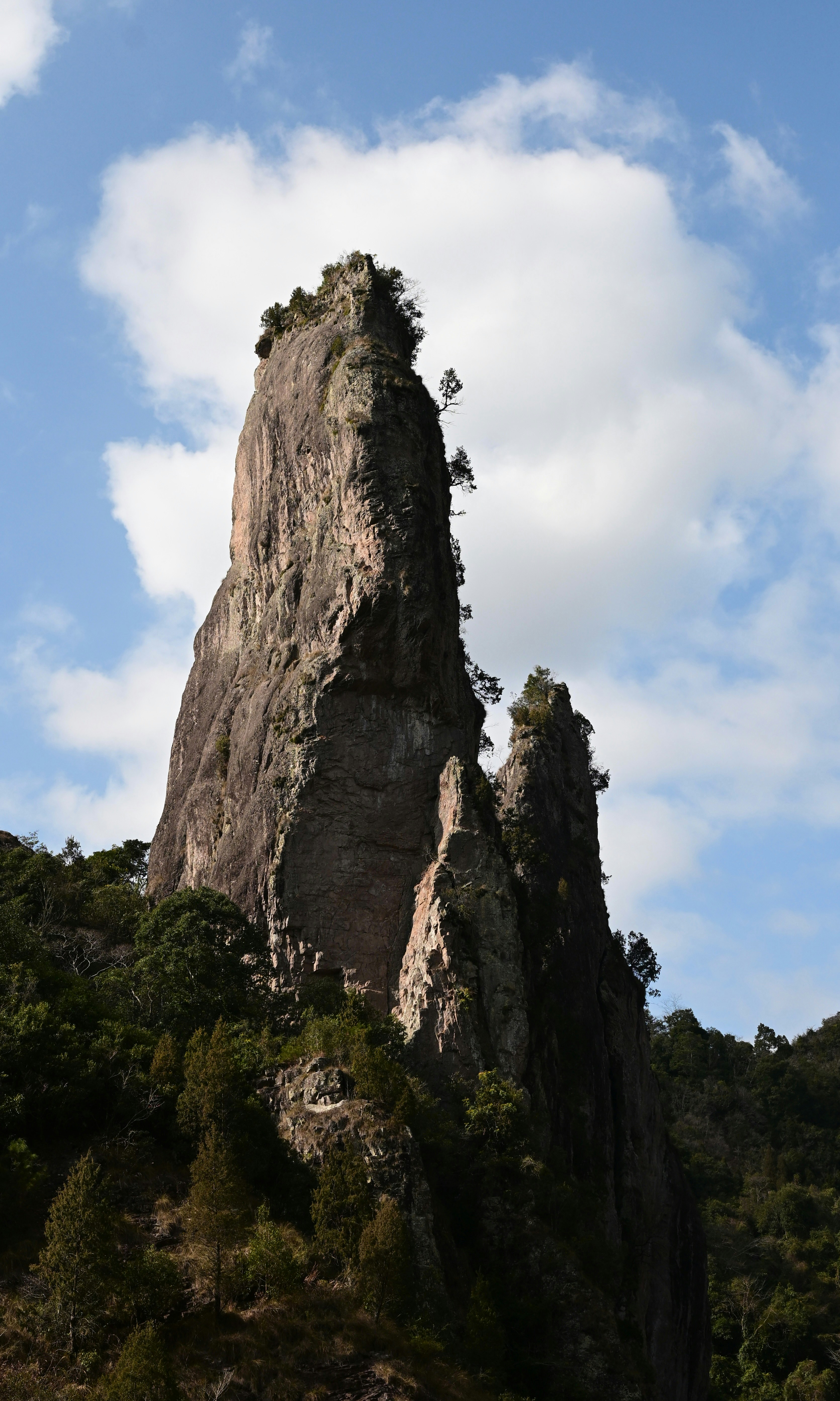 Centuries of Granite: The Lone Spire Reaching Toward the Sky