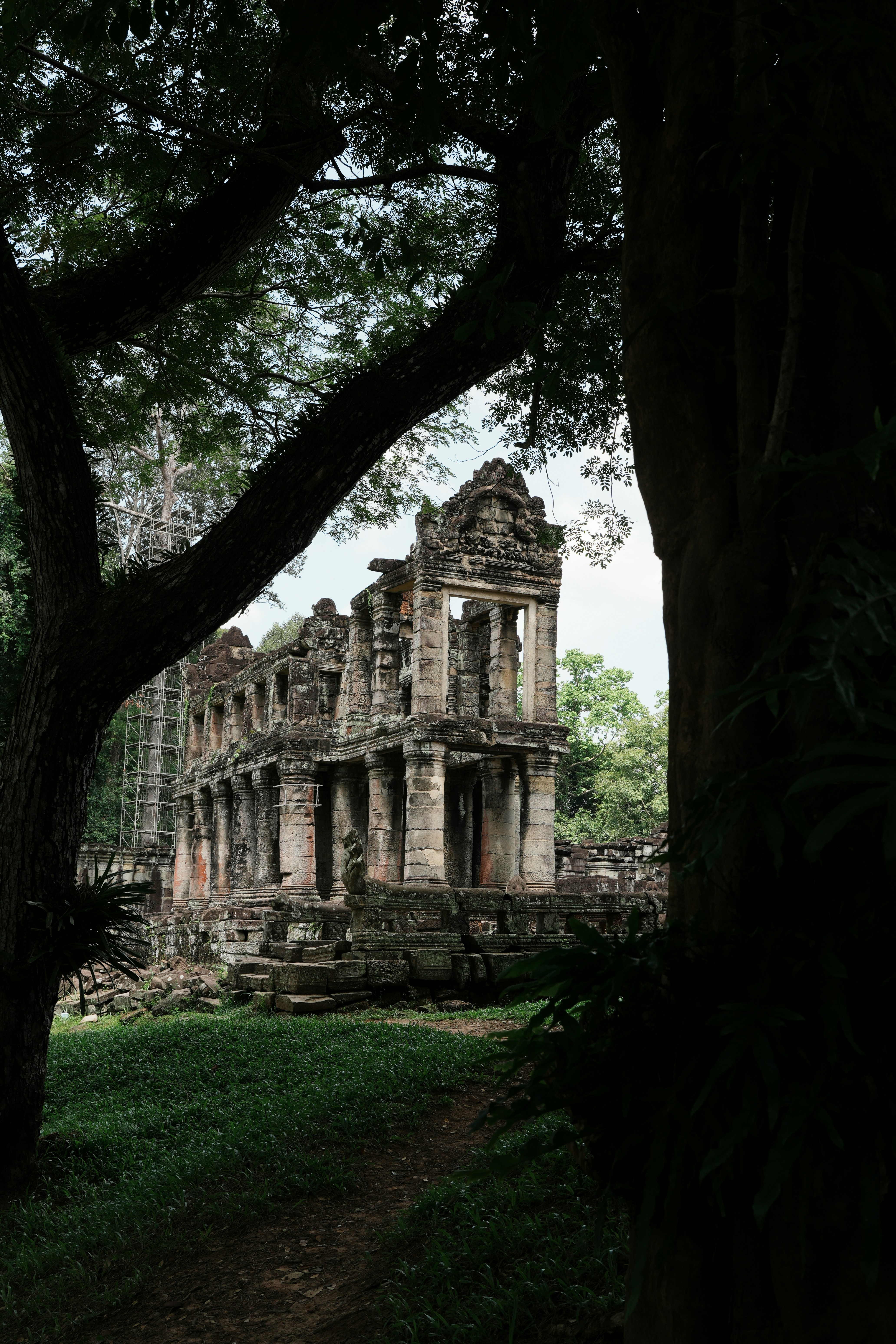 Hidden Temple in the Framed Ruins