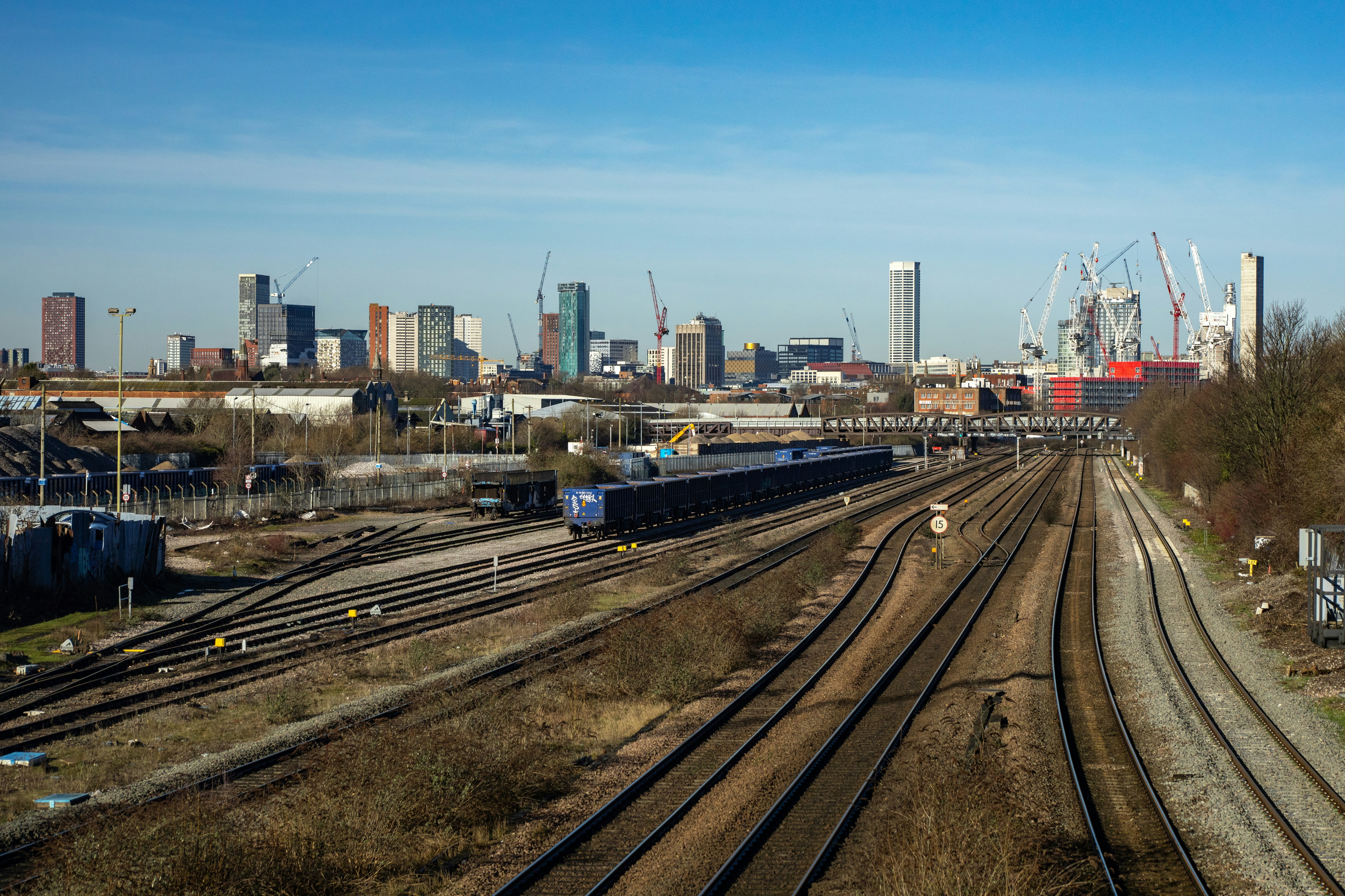 Steel Rails Toward the Skyline: A City’s Railway Vein