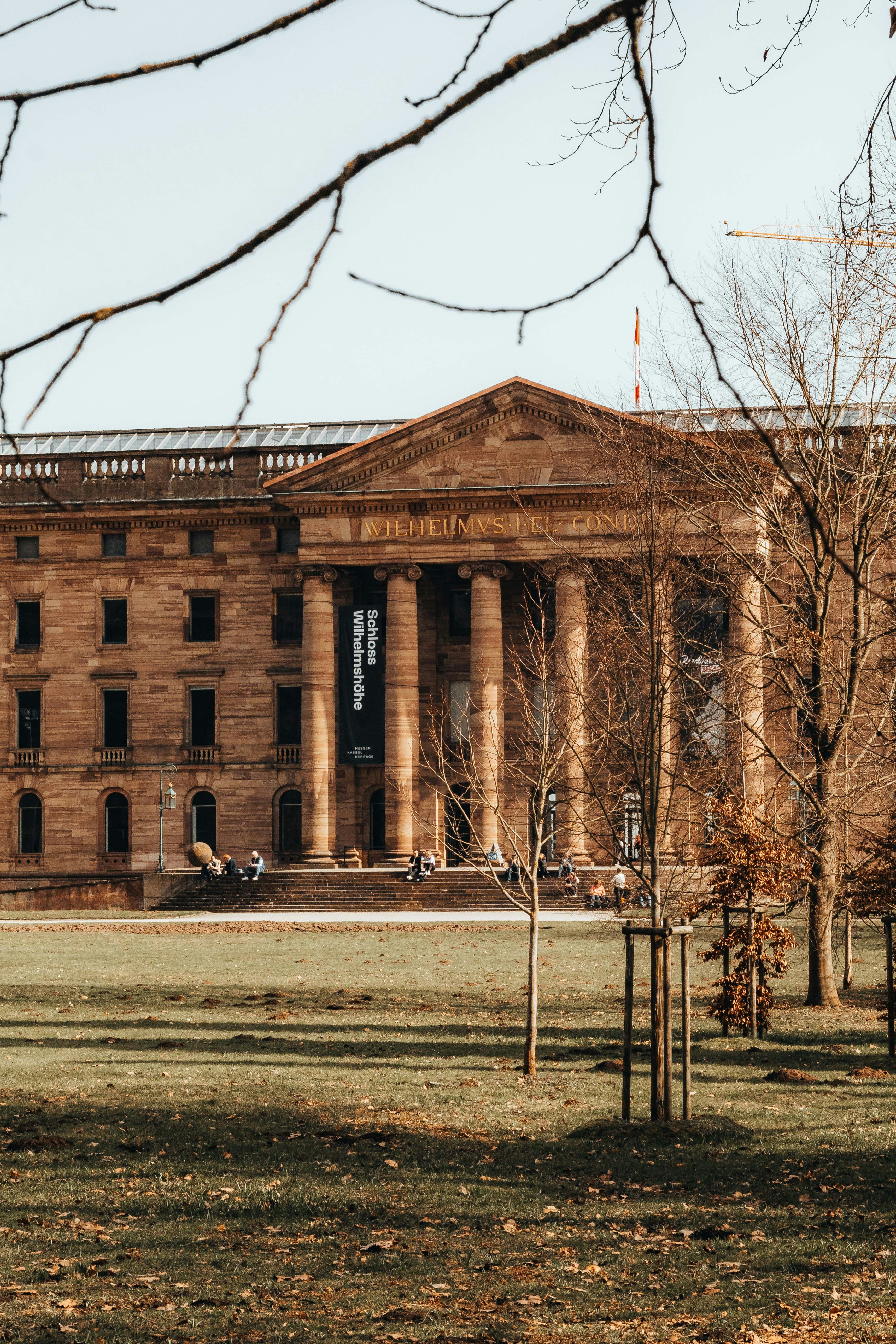 Classical Facade Gazing Across the Courtyard