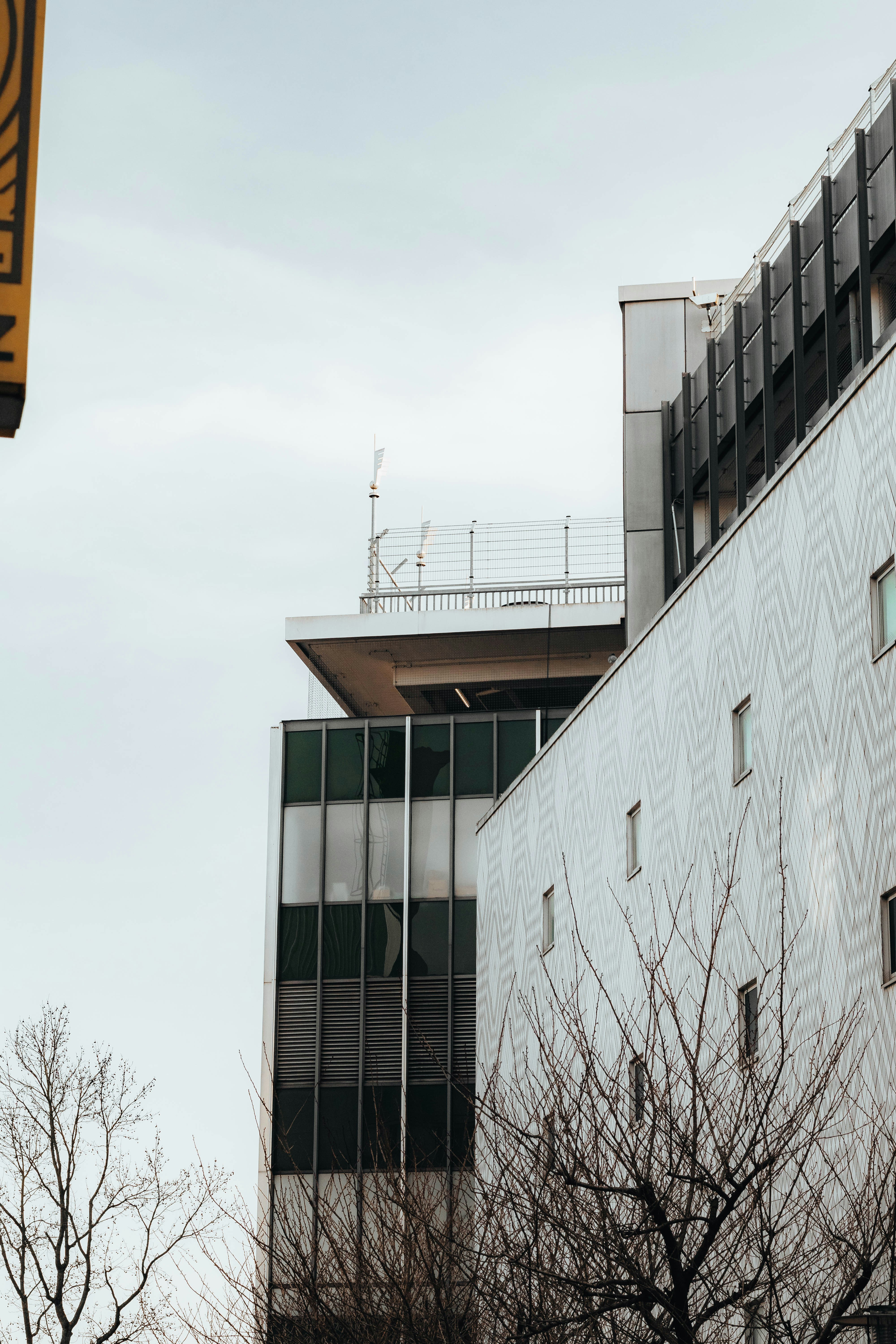Urban Facade in Soft Winter Light