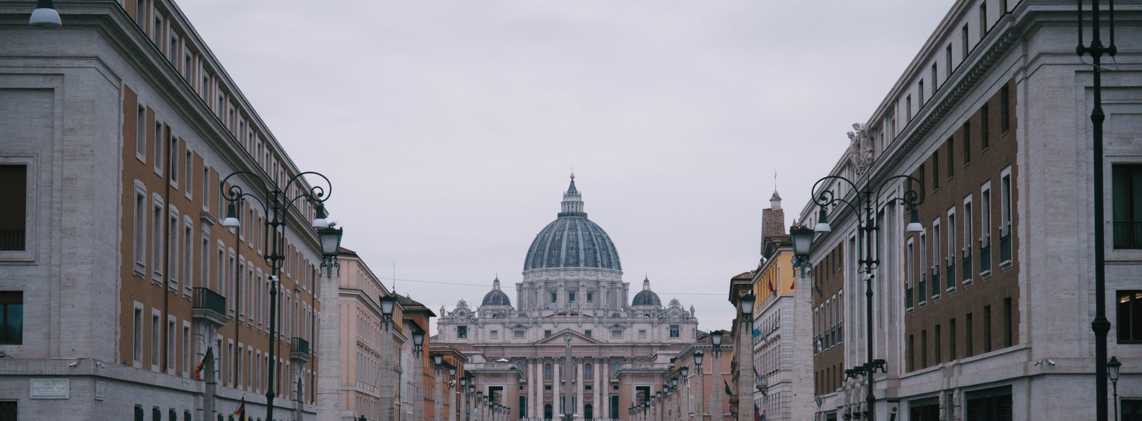 Stately Stairs of Rome: A Cathedral Dawn Down the Via