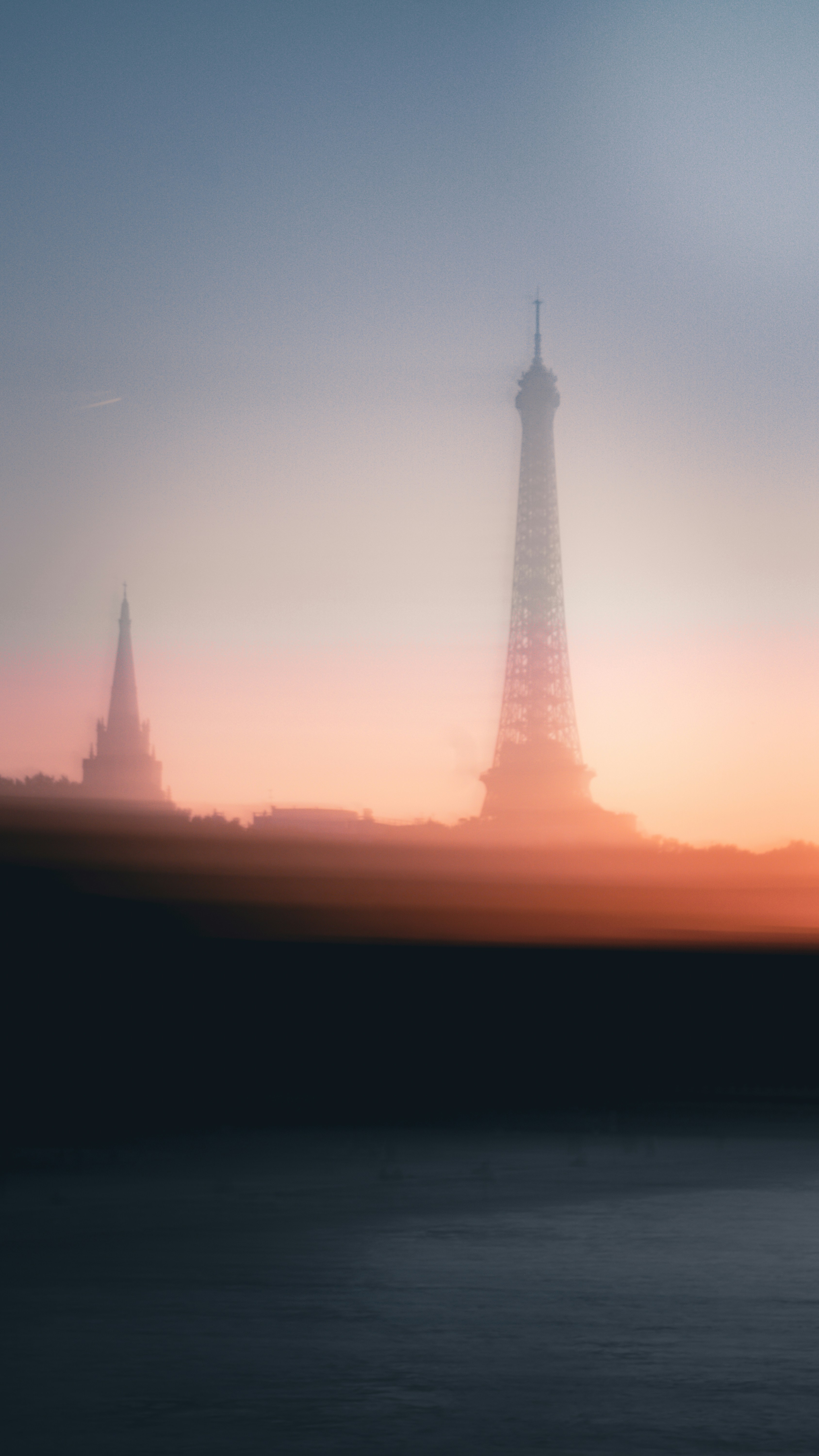 Twilight Towers: Fading Cityscape Over a Quiet Horizon
