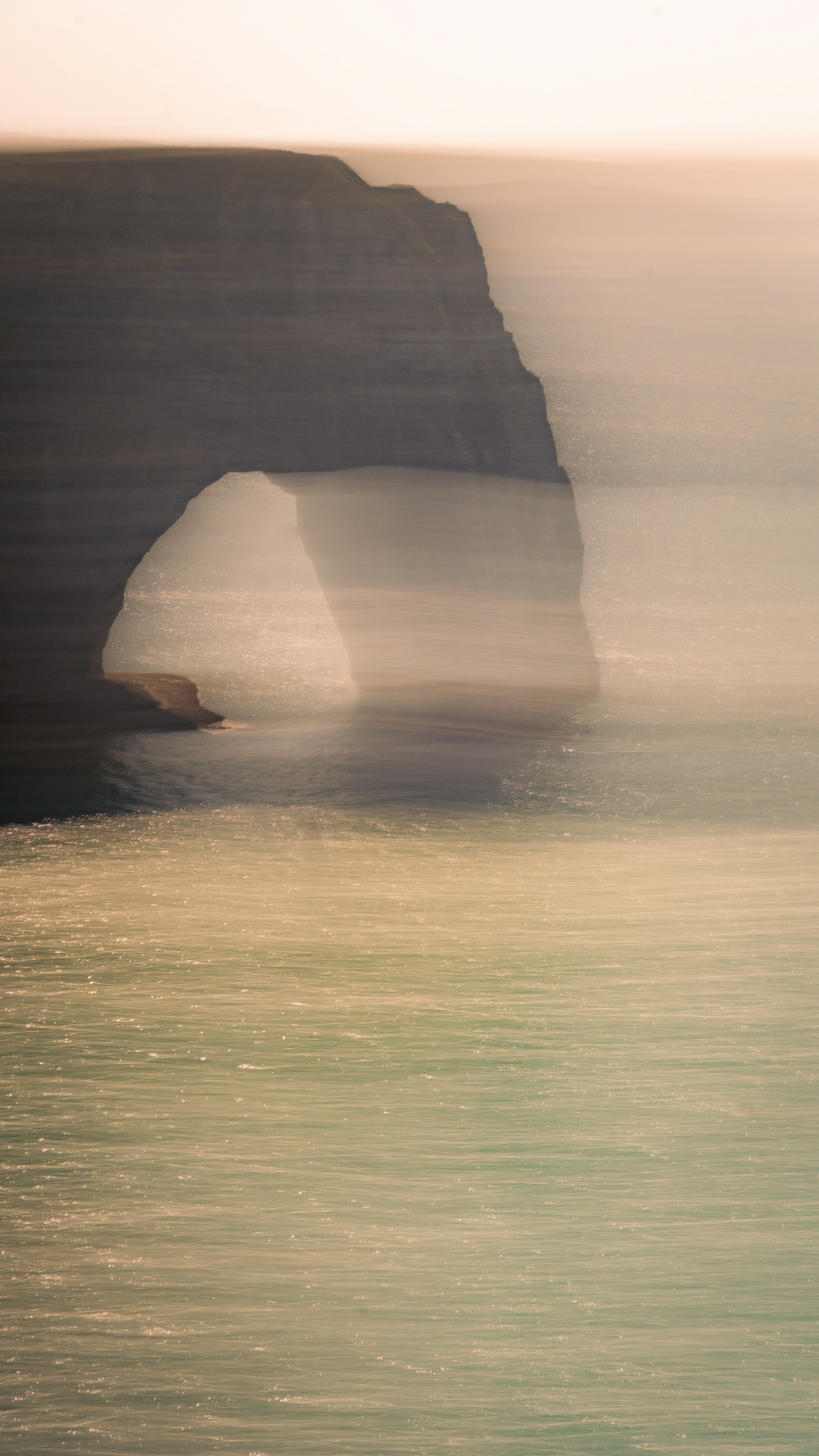 Solar-Soft Arch over Quiet Seas