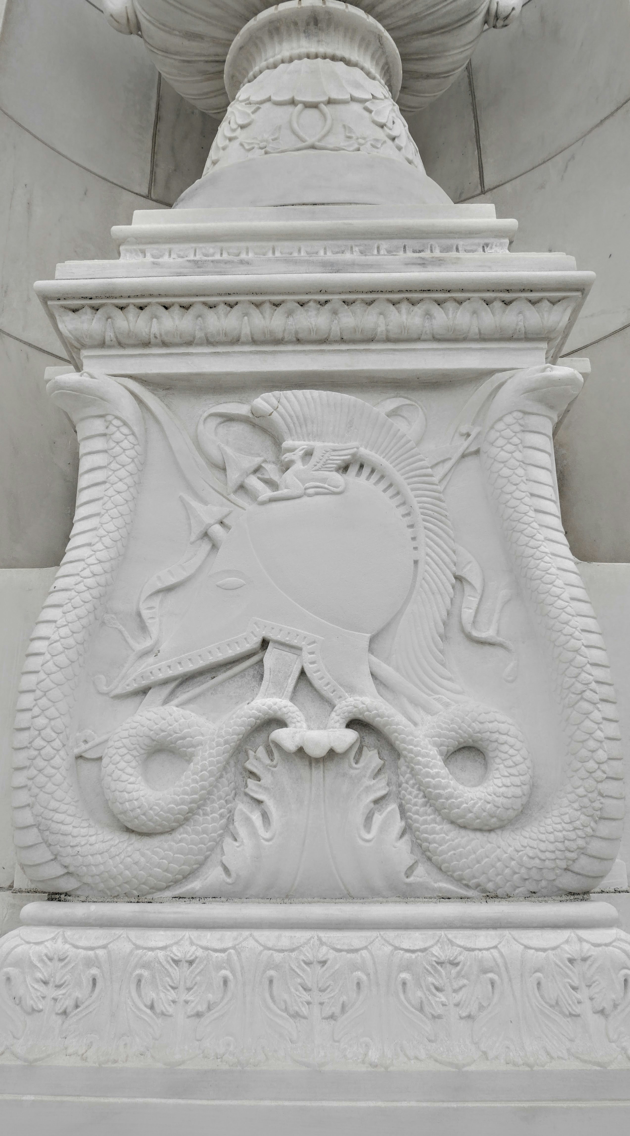 Dragon-twin Stone: A Carved Urn of Curving Serpents