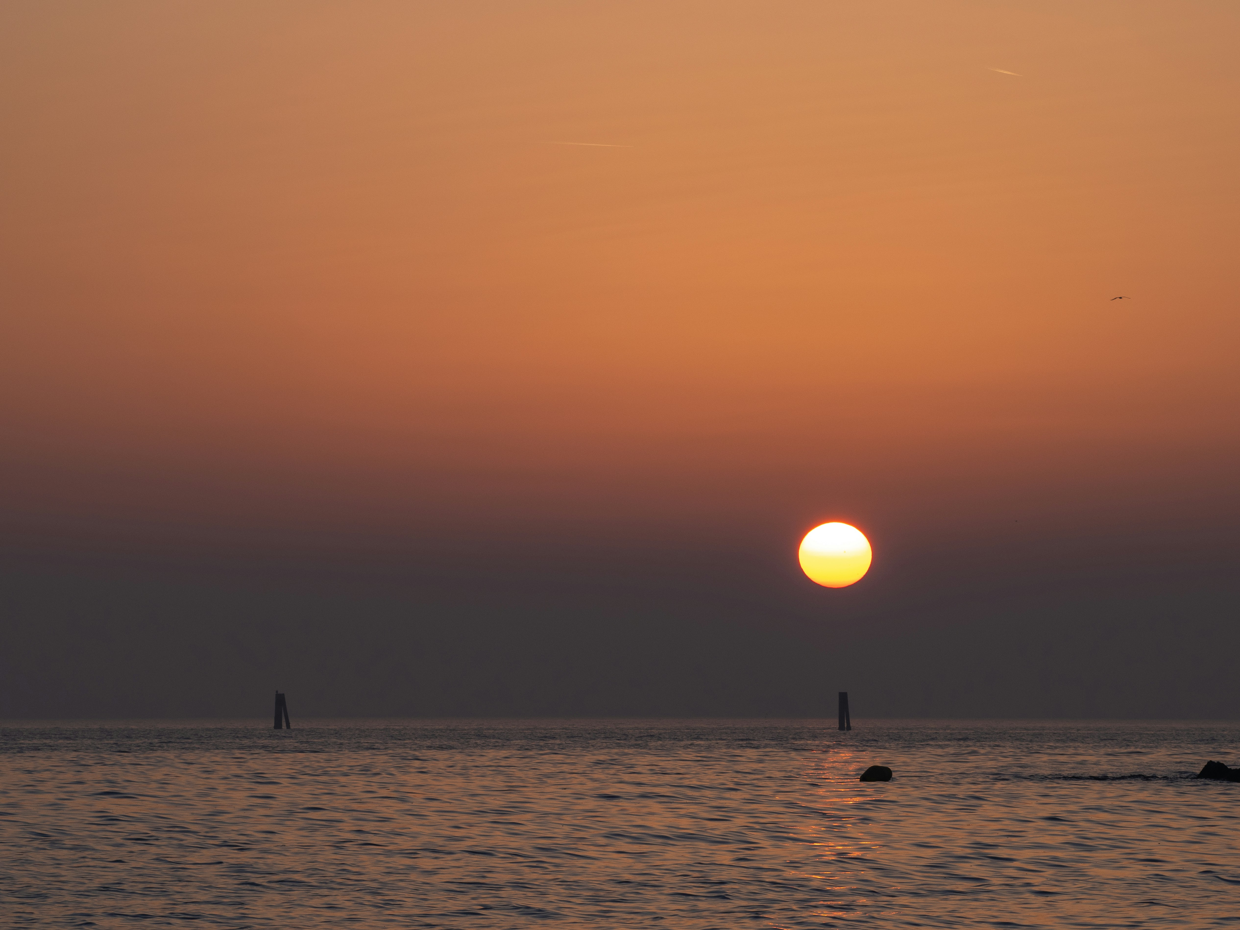 Sunset on the Quiet Horizon