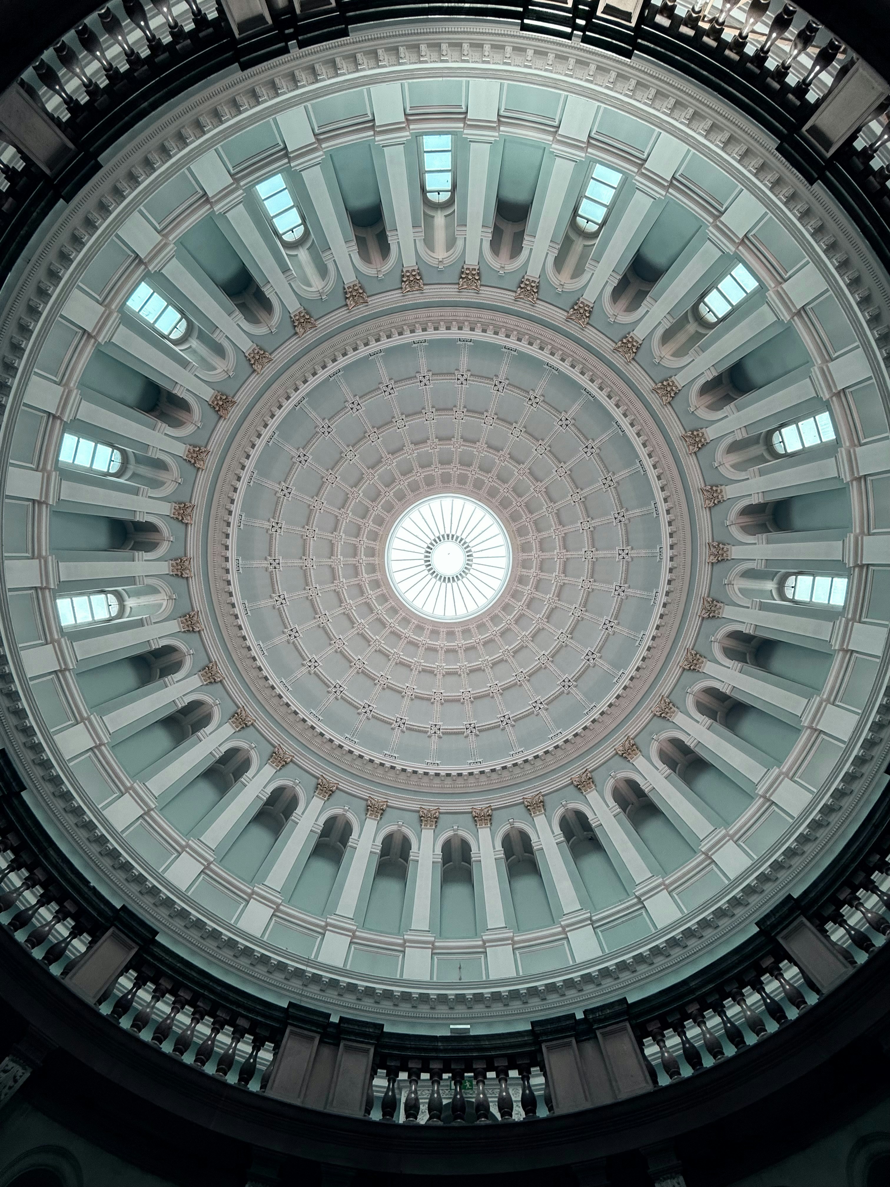 Celestial Chamber: A Circular Eye into the Dome