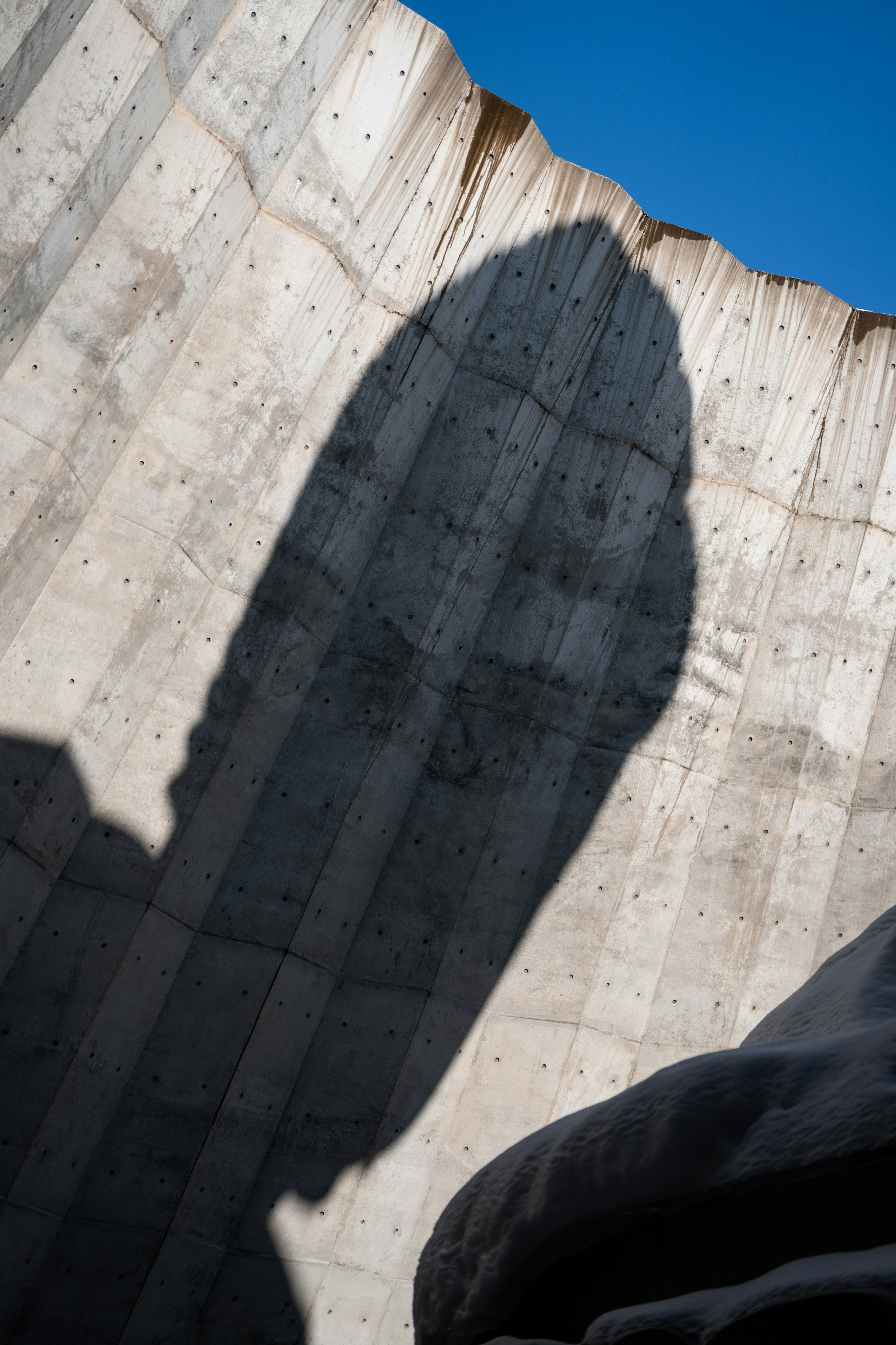 Shadow in Concrete Canyon