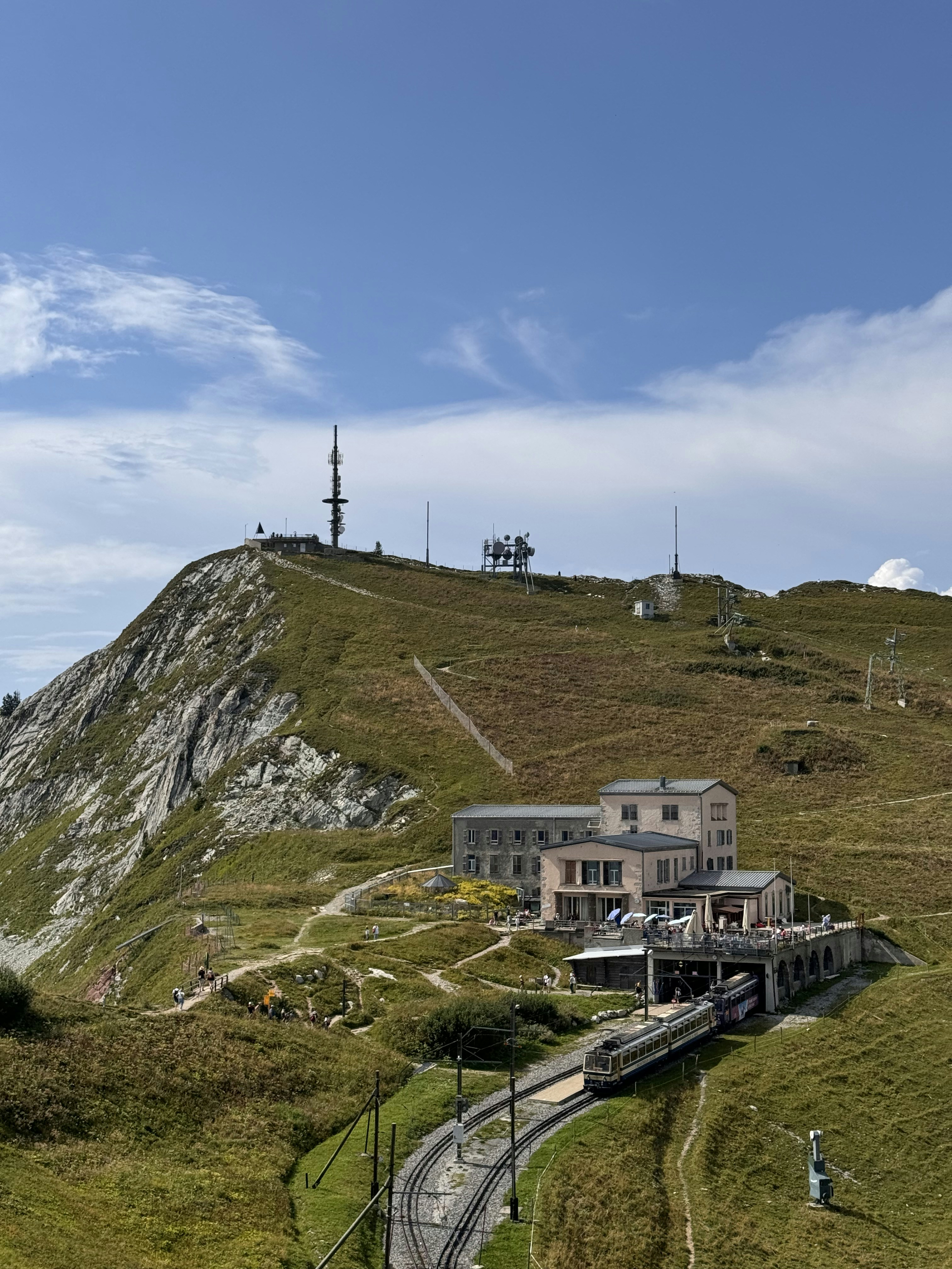 Mountain Summit Terminal: A Railside Village Clings to the Crest