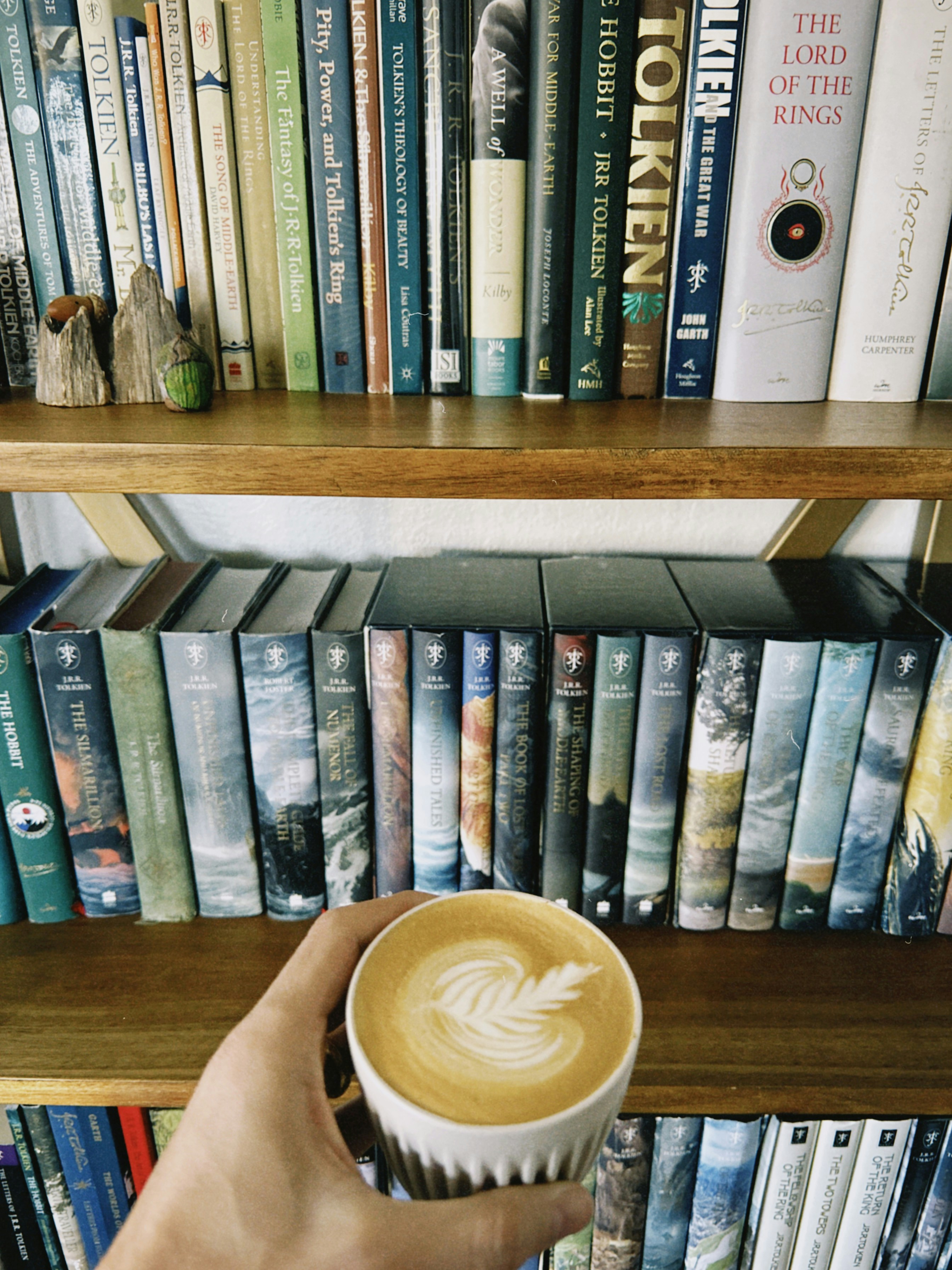 Books and coffee