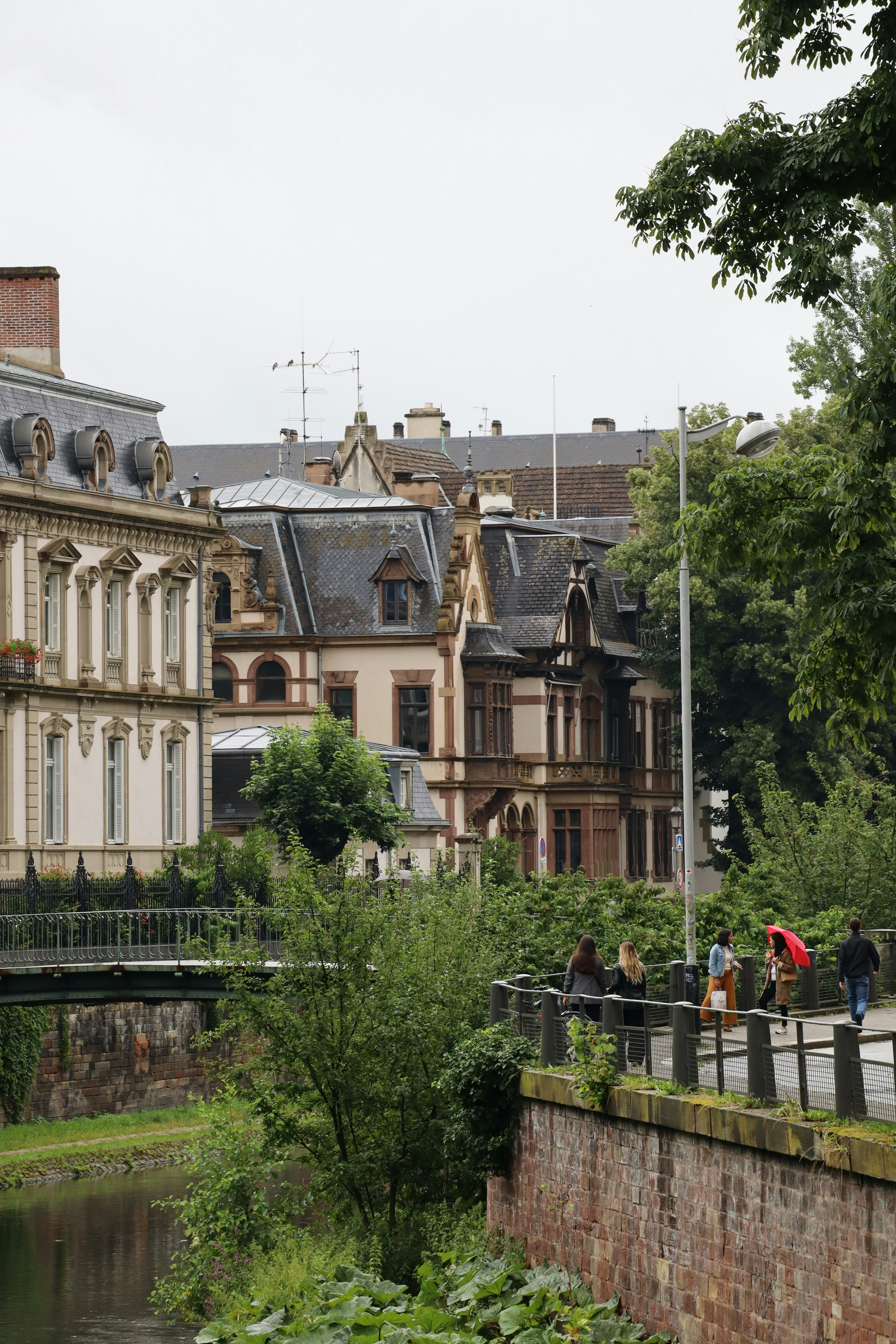 Riverside Row of Heritage Townhouses