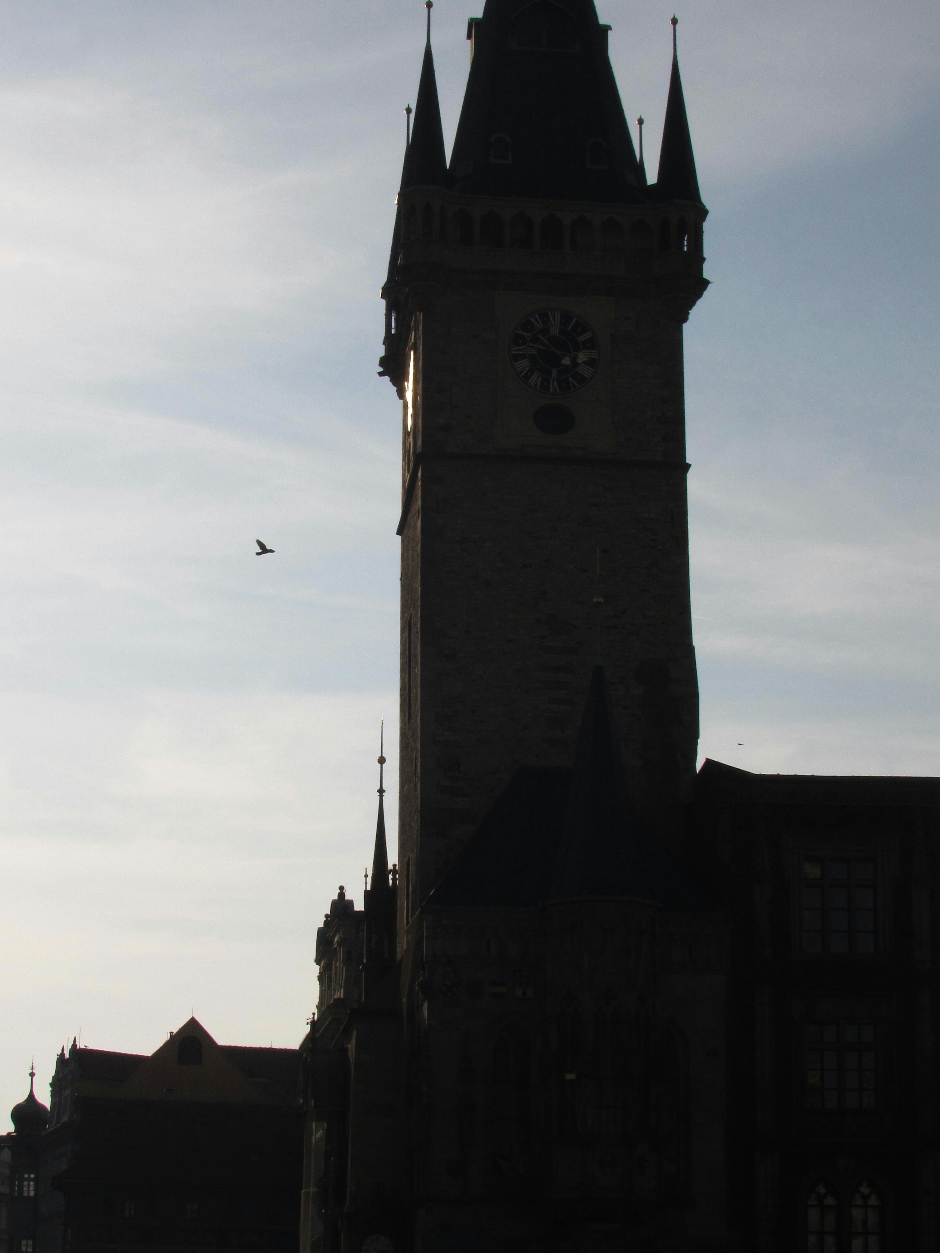 Towering Clock, Quiet Sky