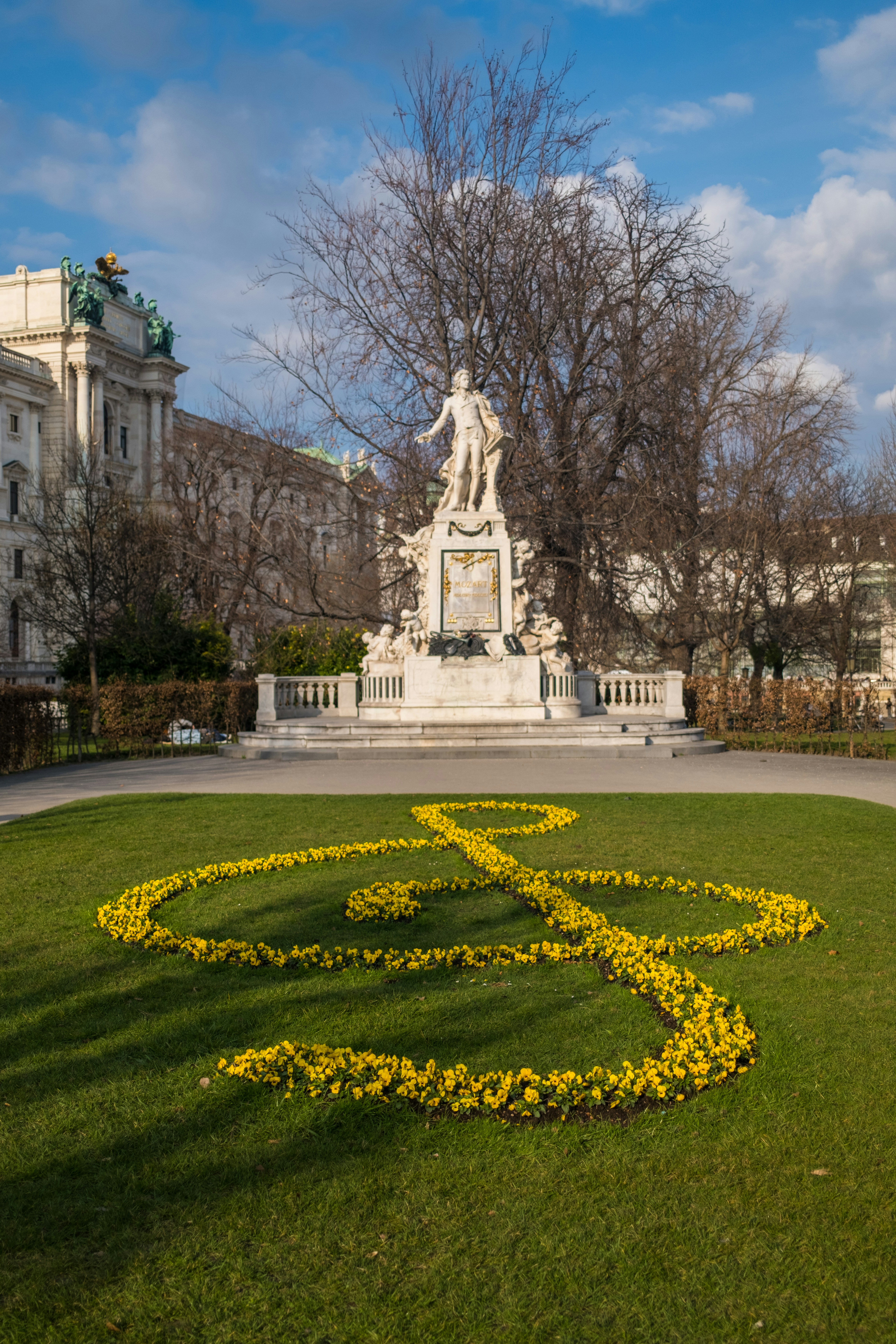 Scarlet Ribbon of Spring: A Monumental Garden Bloom