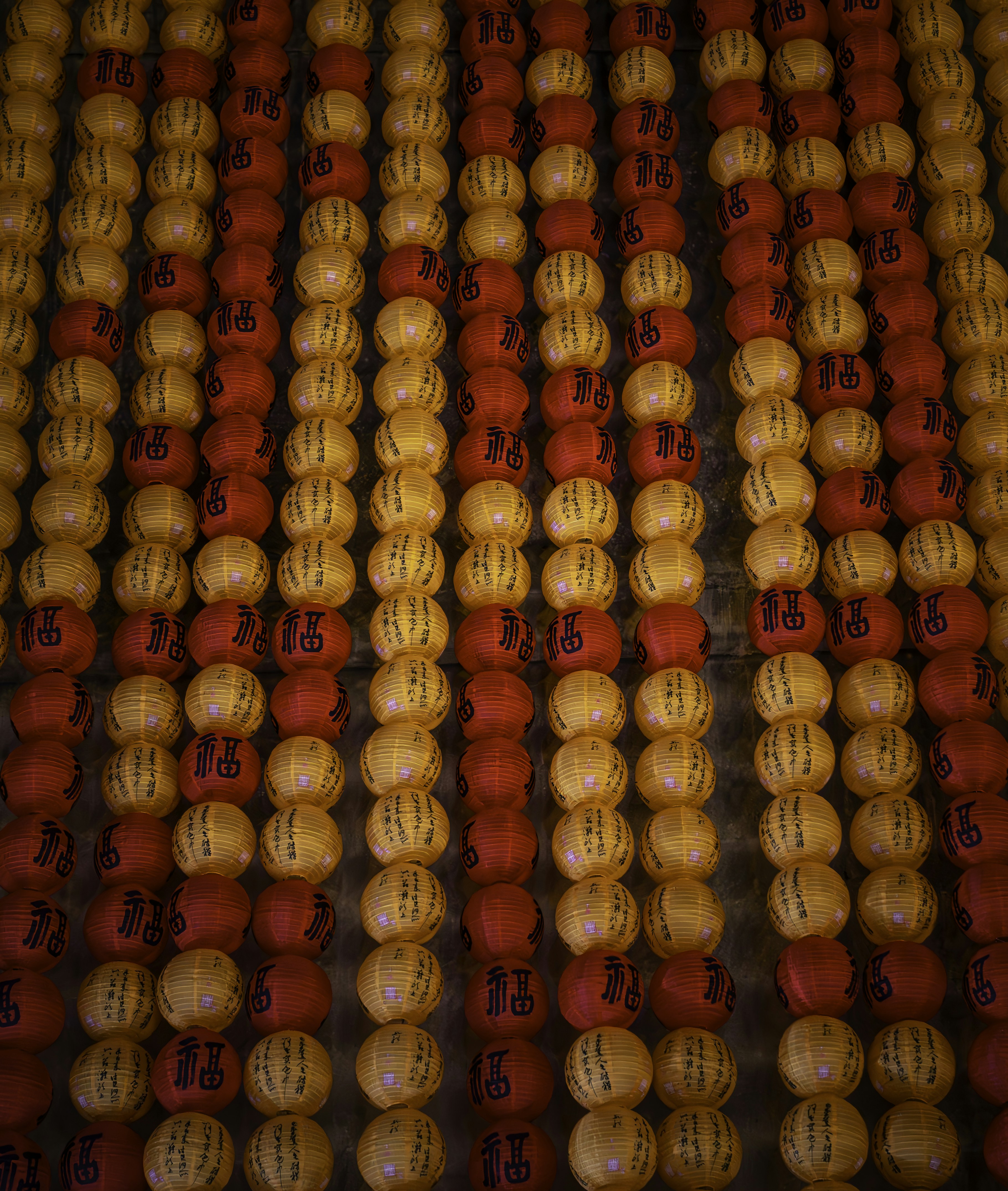 Strings of Fire and Amber Lanterns