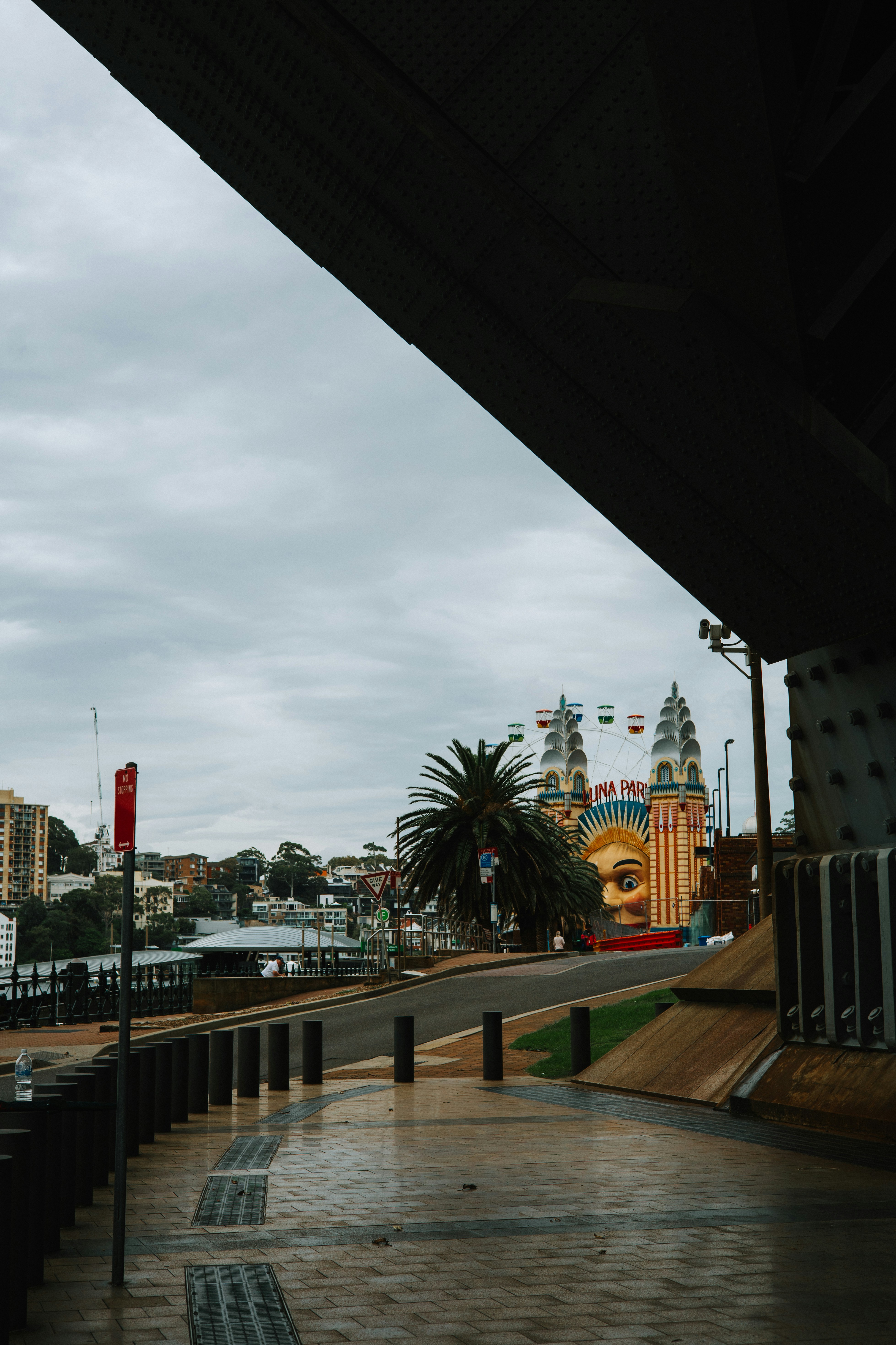 Under the Span: City welcomed by a carnival beacon