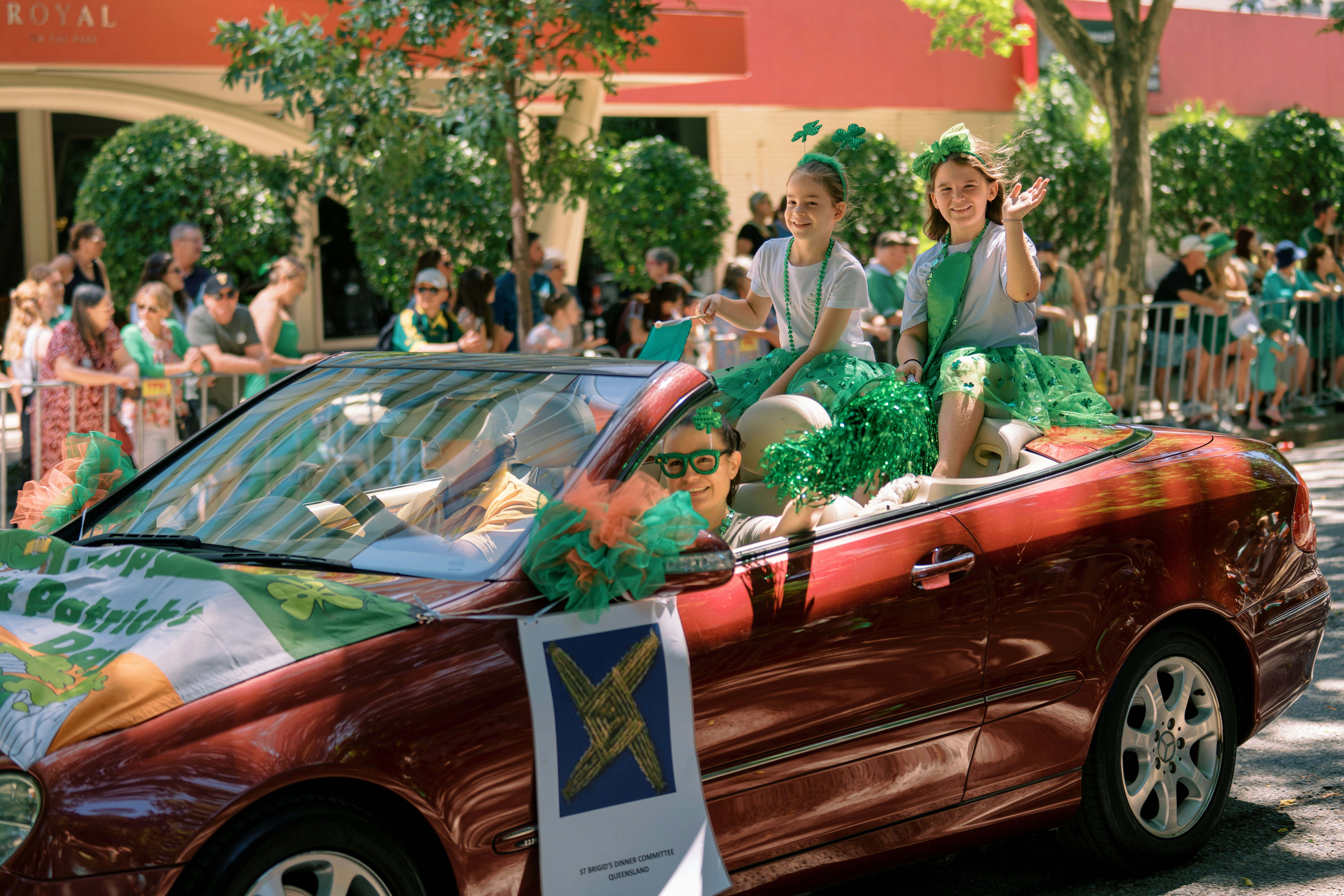Joy Ride on a City Parade Convertible