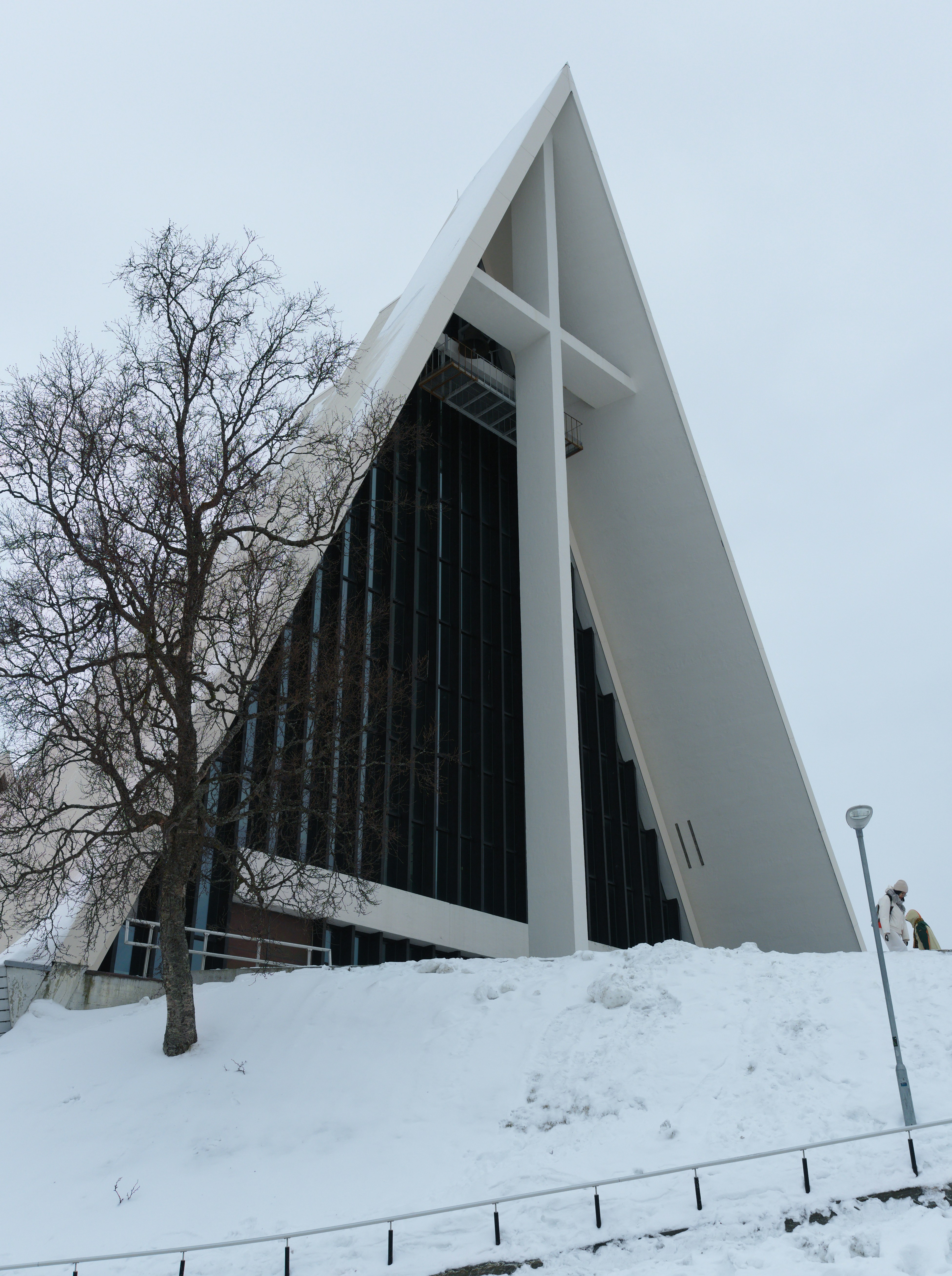 Architectural Choir: Snow-Capped A-frame Jubilee