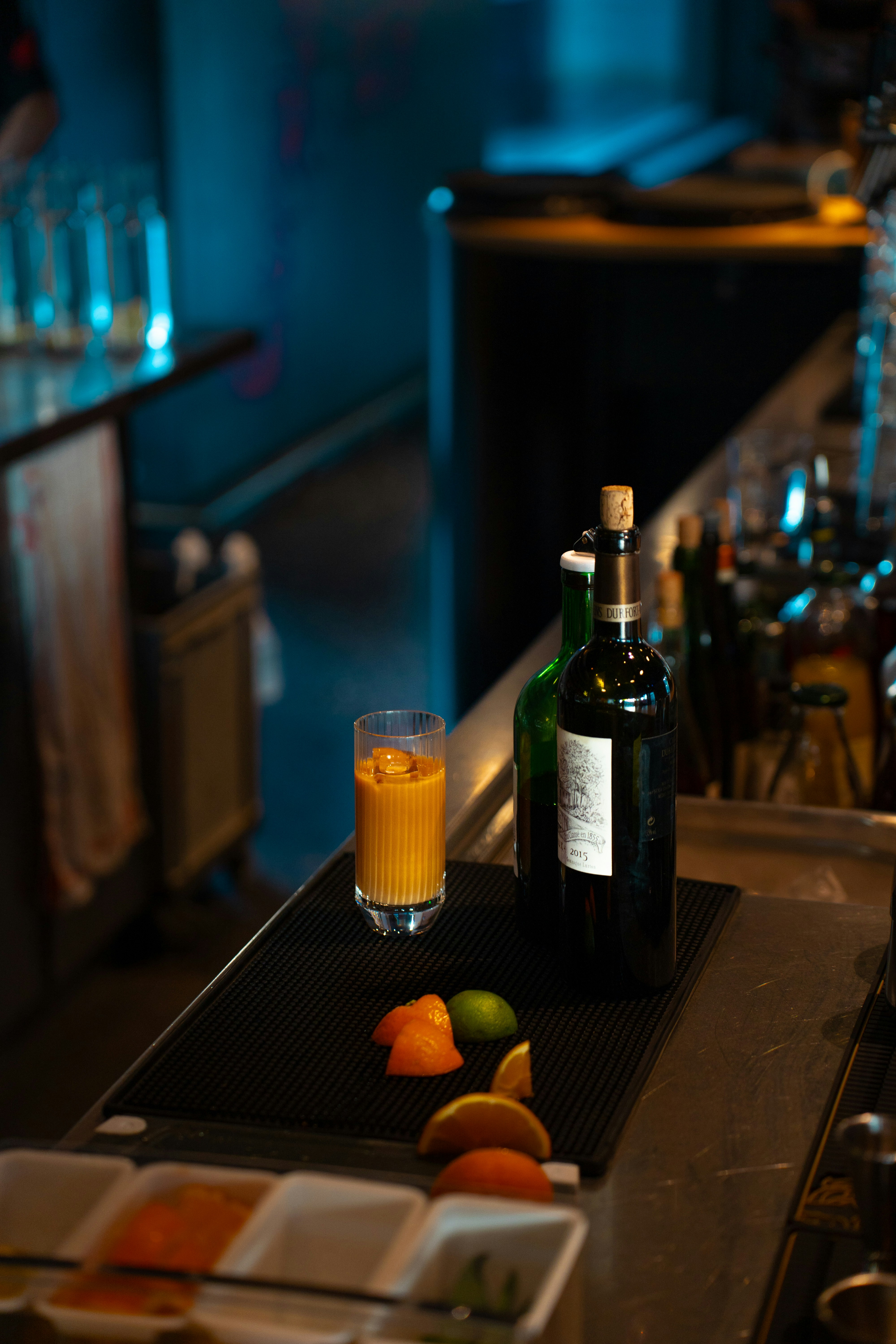 Whiskey on the Bar Mat: A Quiet Night at the Bar