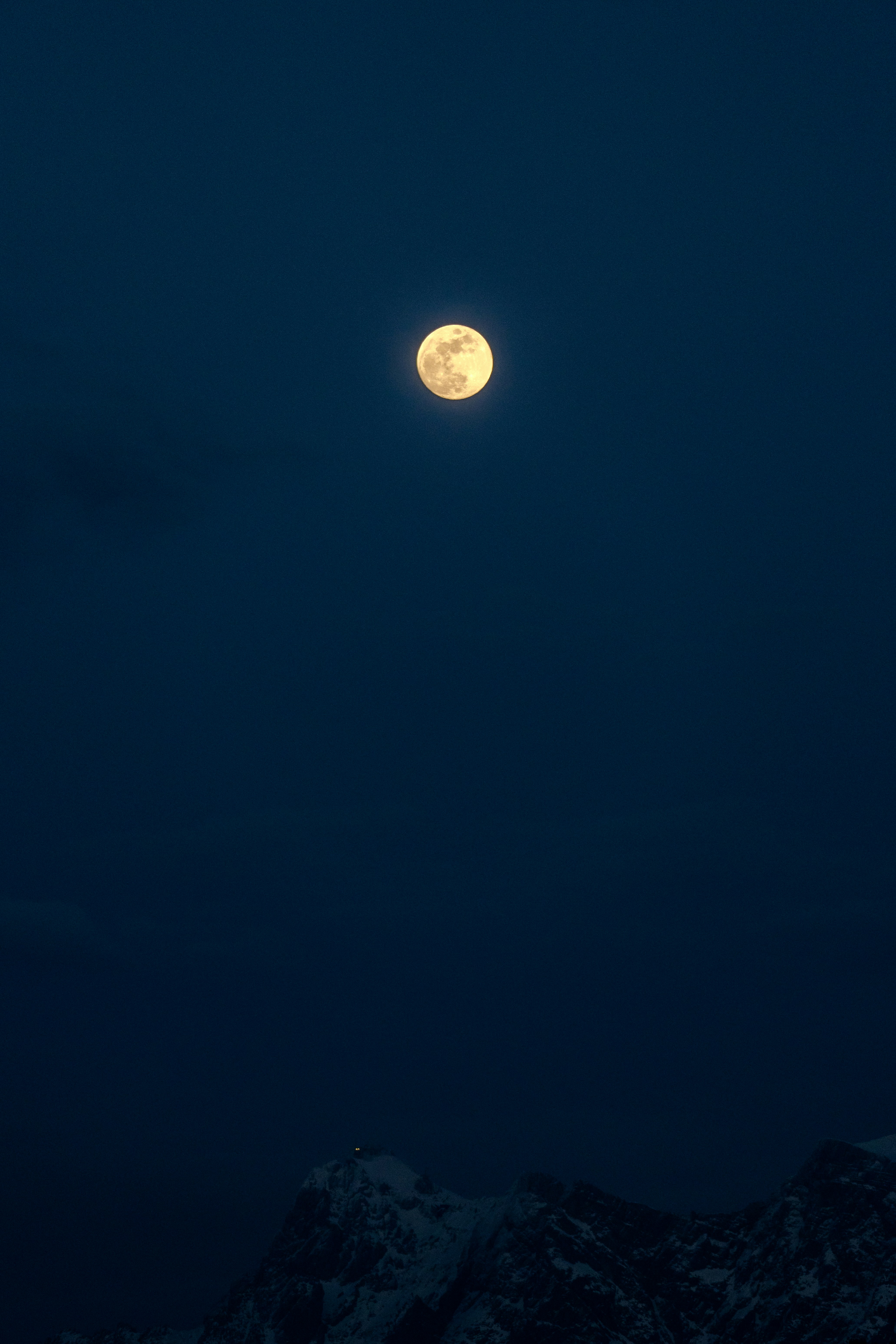 Moonrise over Silent Peaks