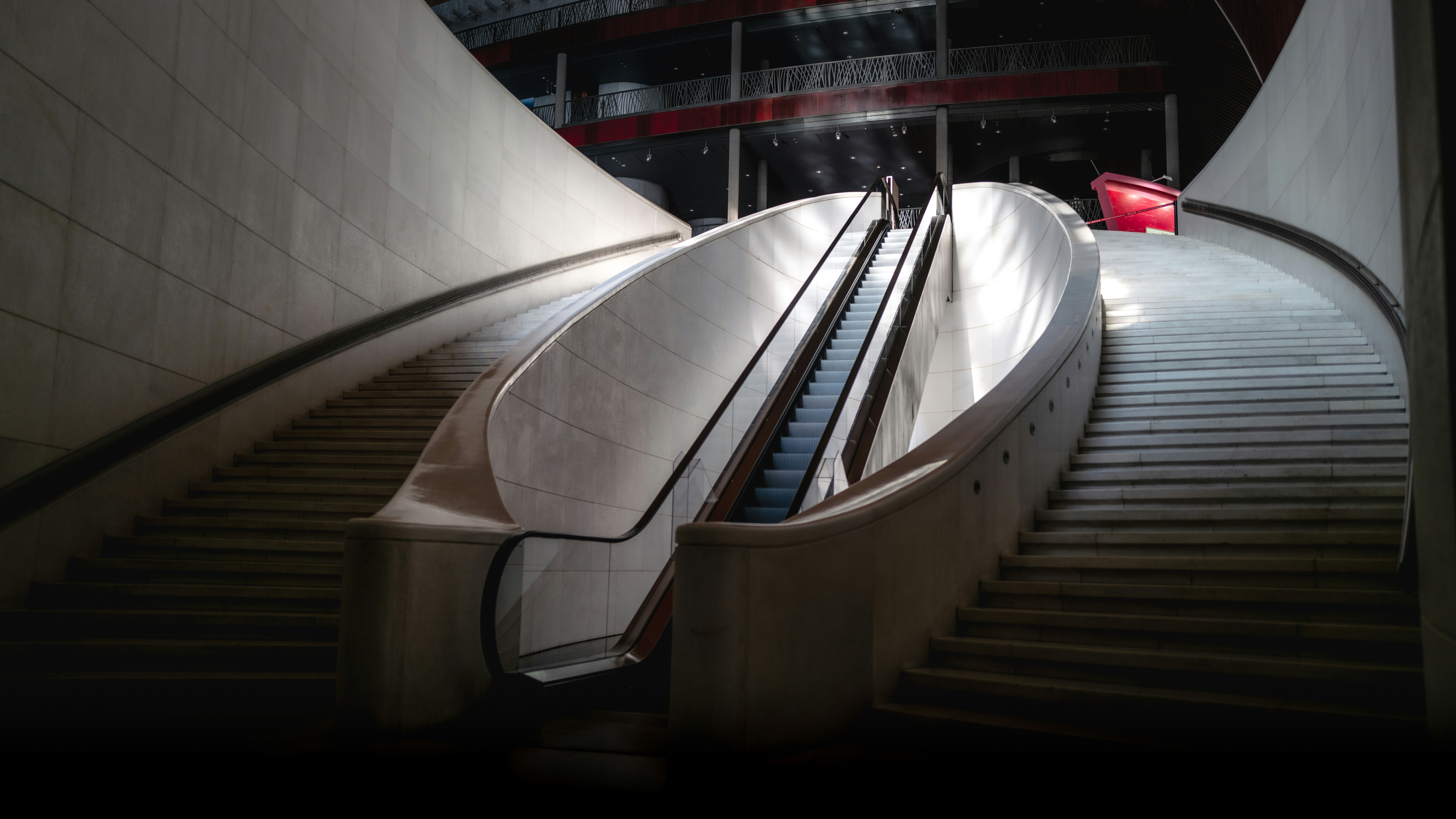 Architectural Ascent: The Dual Escalator Convergence
