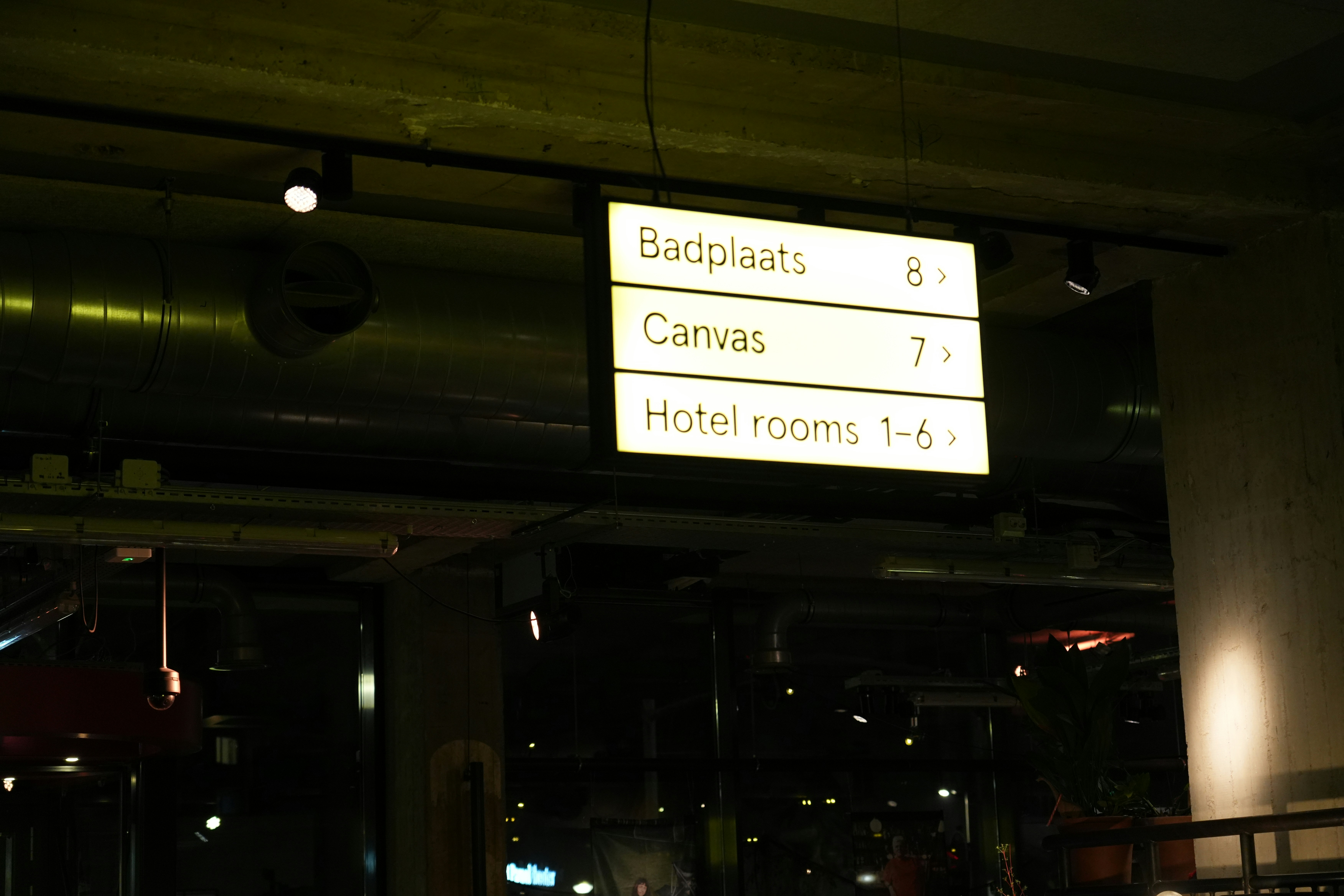 Underground Signpost in Ambient Quiet